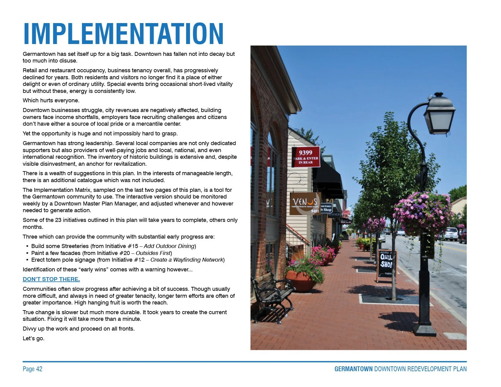 Germantown Master Plan — CUDA Studio