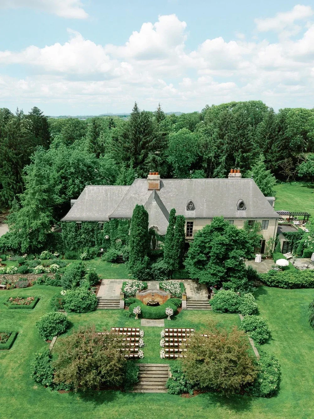 Estate Wedding Venue in Michigan | French European Style Wedding Venues ...