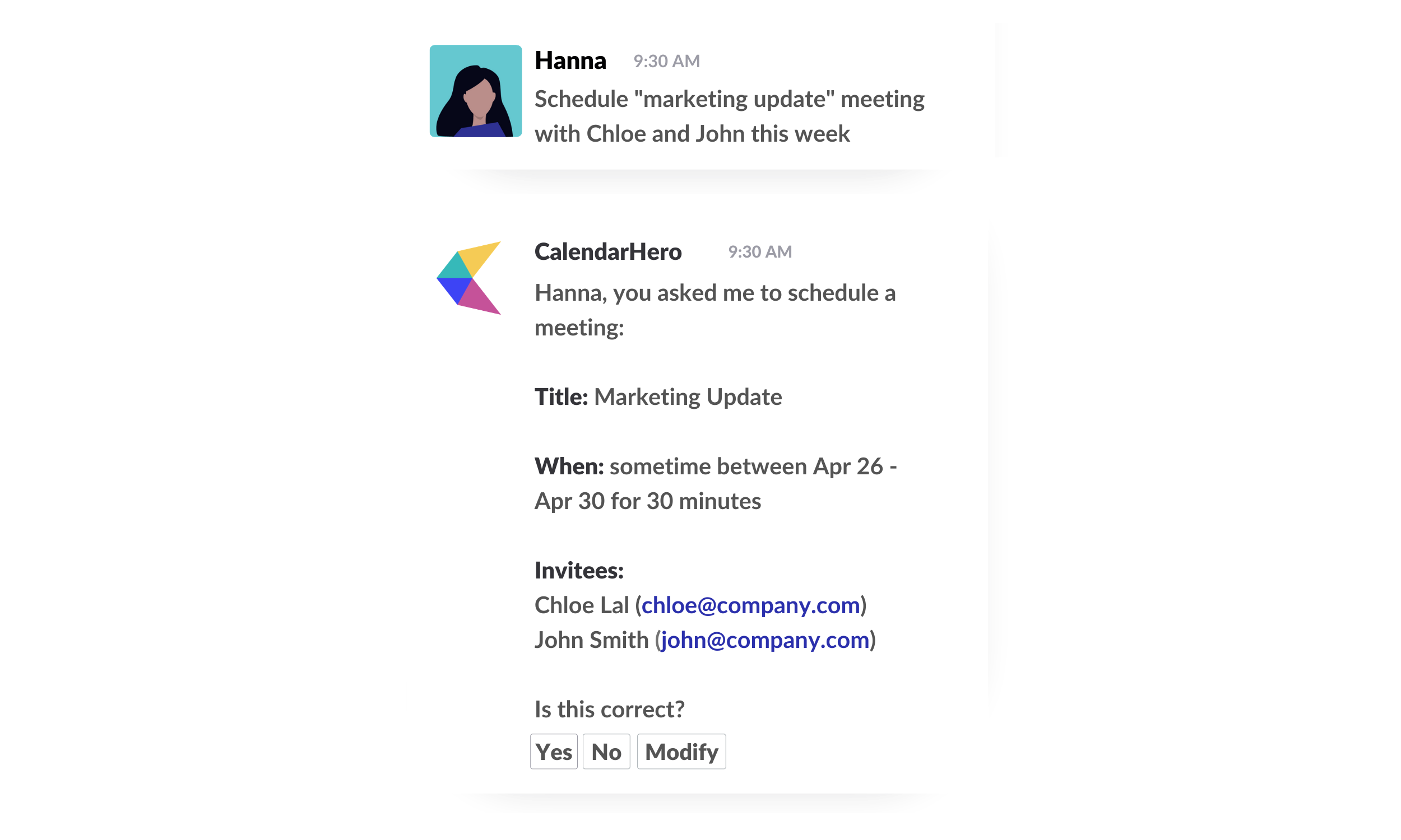 Features Calendarhero