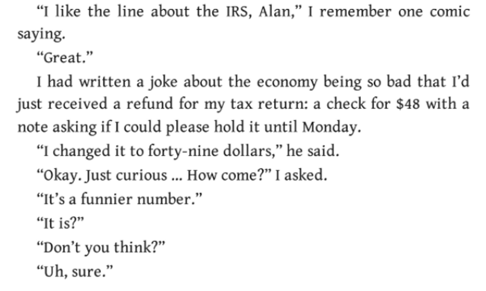 "Good Numbers" Interlude: Funny Numbers — Alexander King