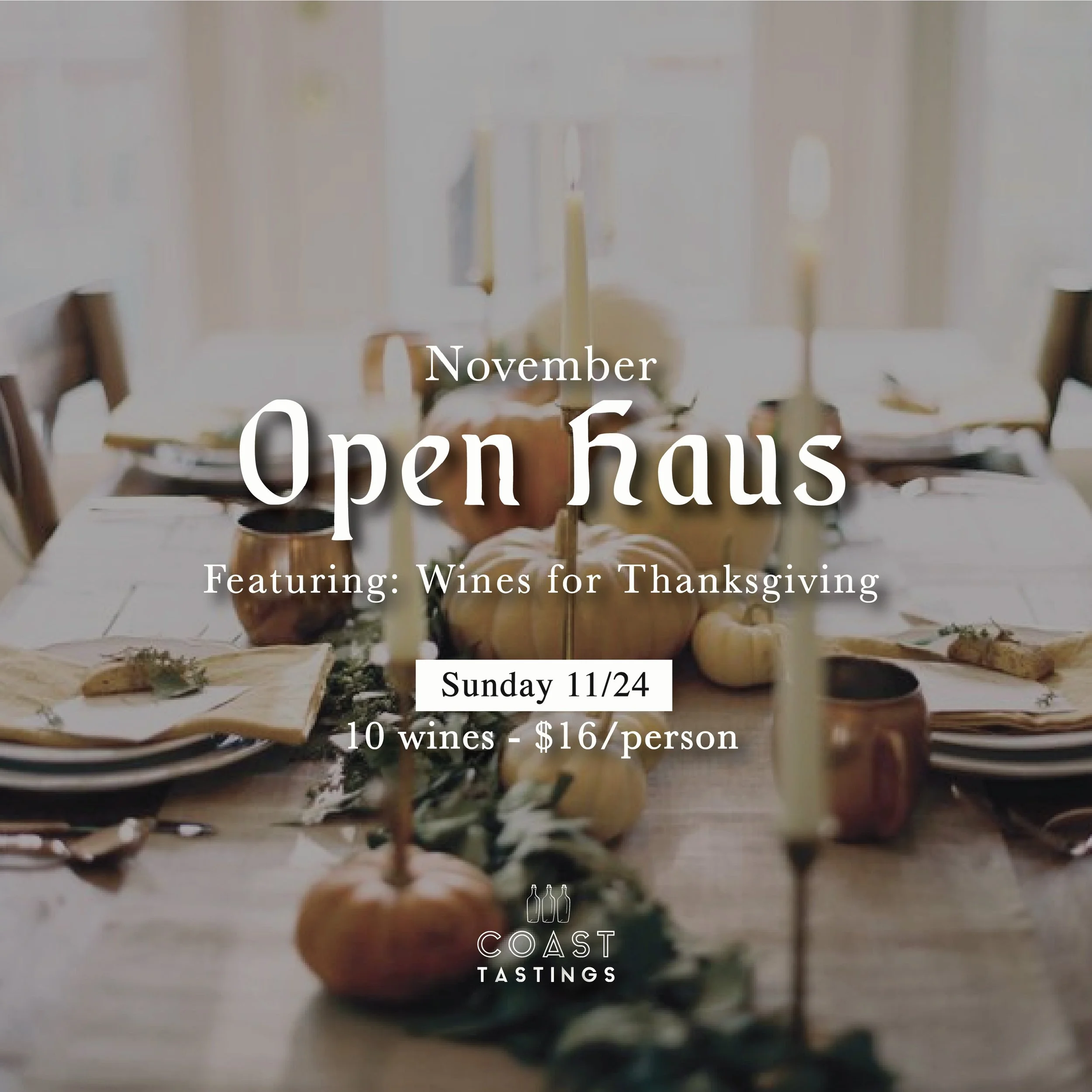 Tastings & Events — Coast Wine House