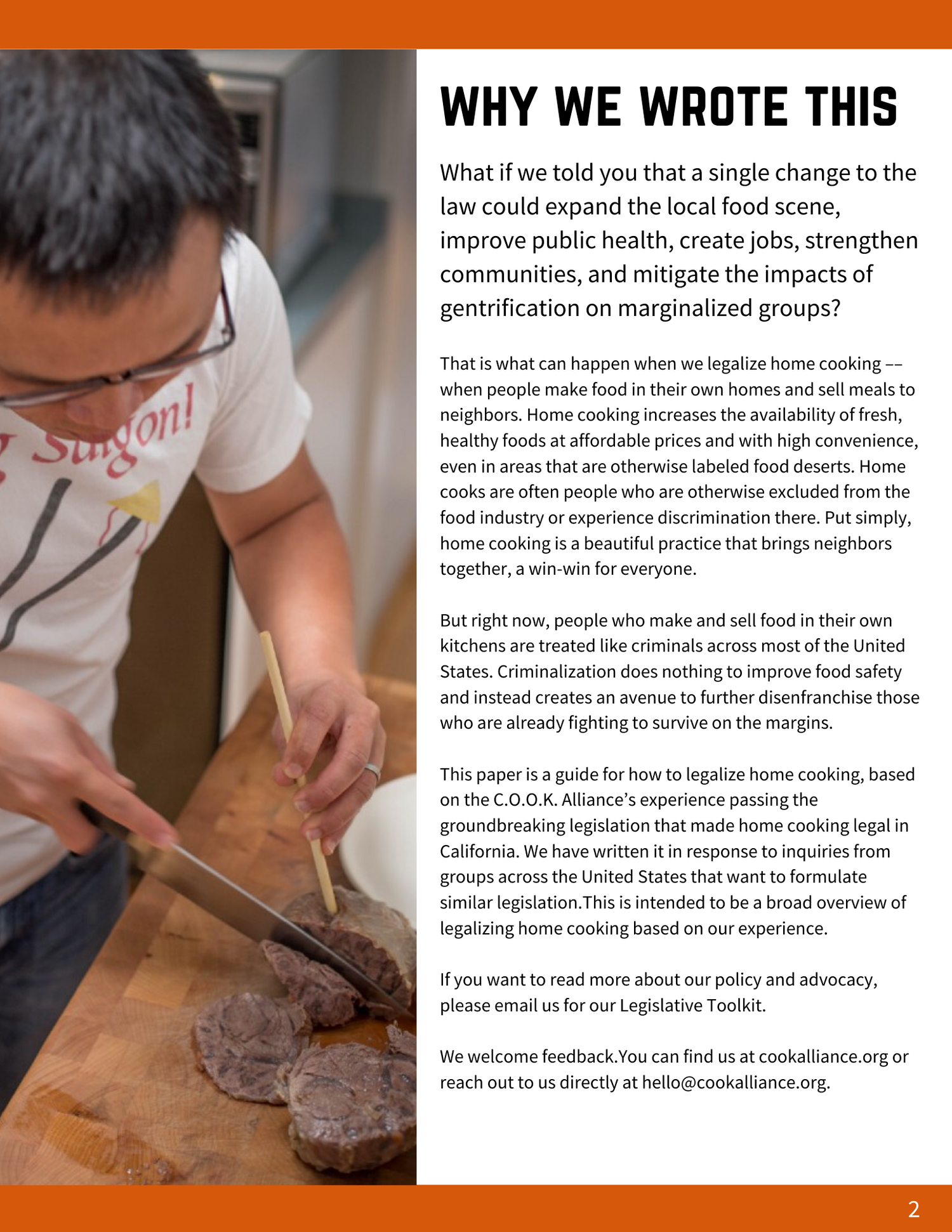 Advancing Advocacy — The COOK Alliance