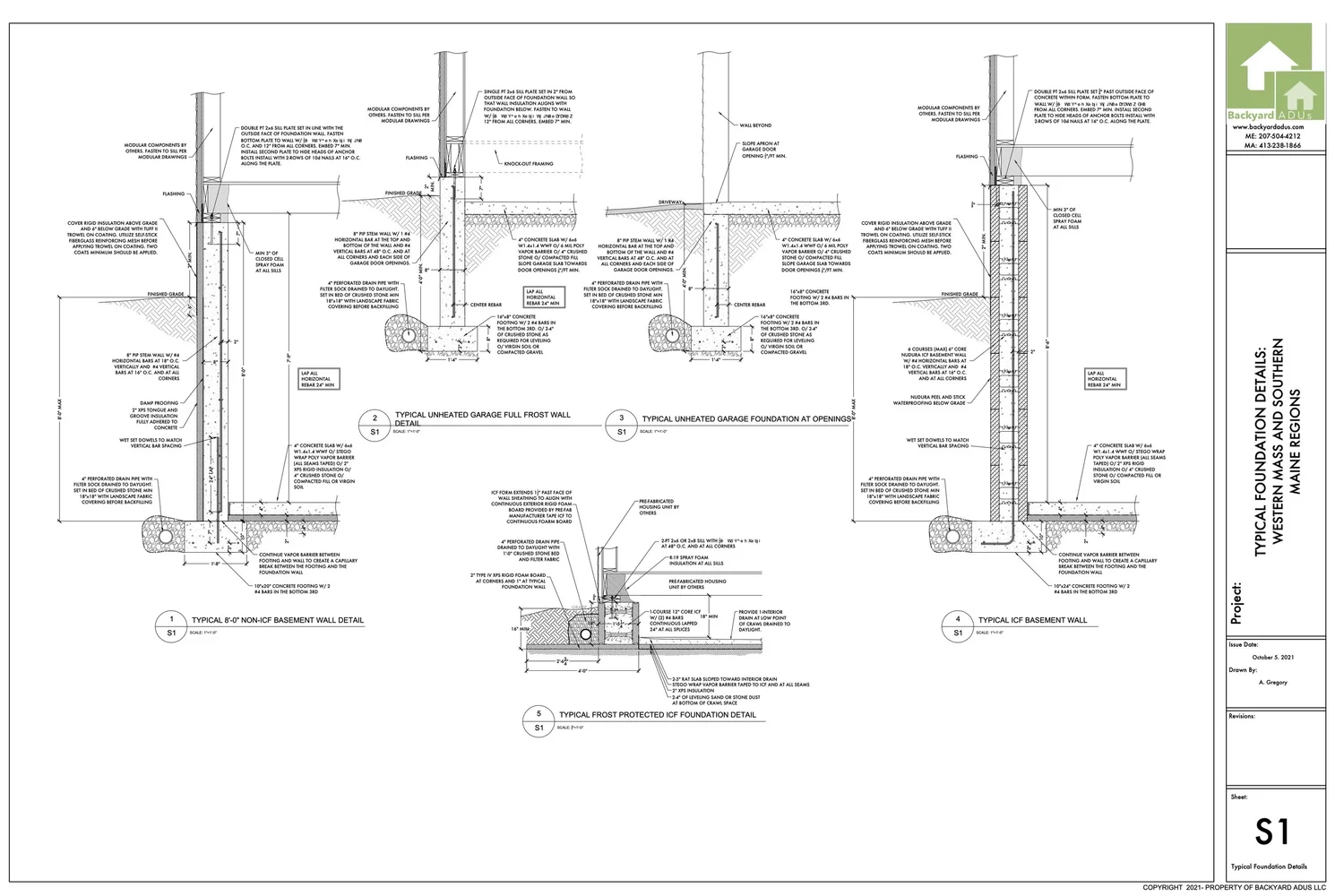 Our Home Foundations (FPSF) vs. Typical Foundations — Backyard ADUs