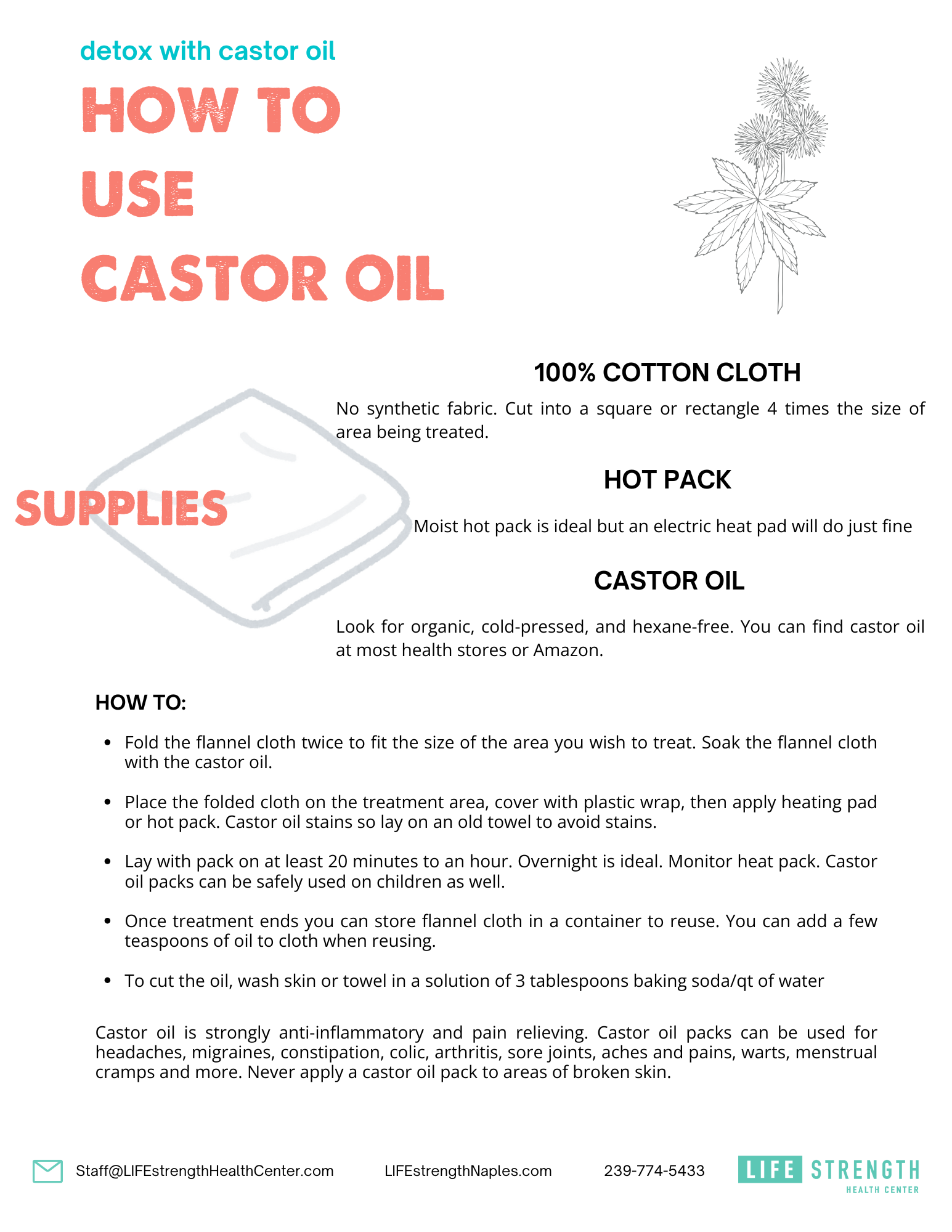 Is Castor Oil Worth all the Excitement? — LIFEstrength Health Center ...