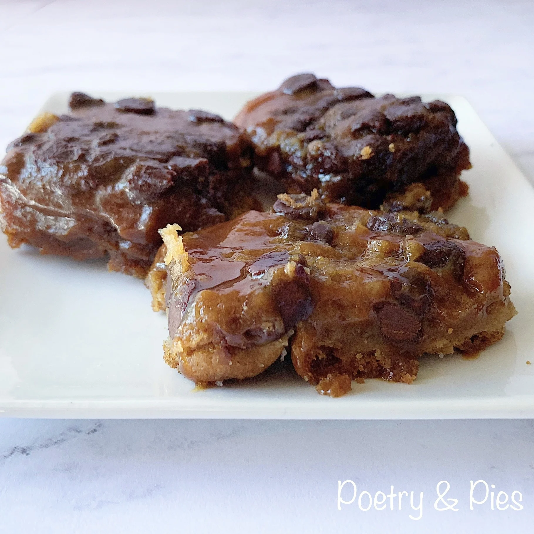 Caramel Cookie Oopsie Bars — Poetry & Pies