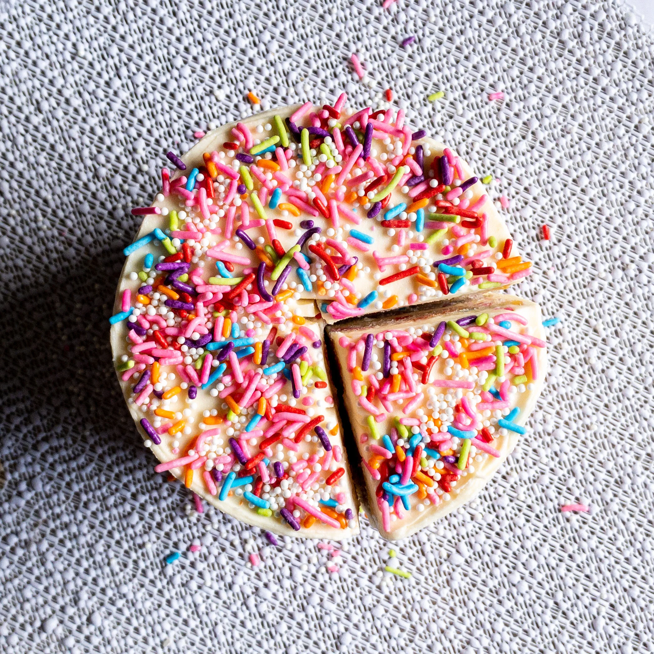 Confetti Sprinkle Cake — Poetry & Pies