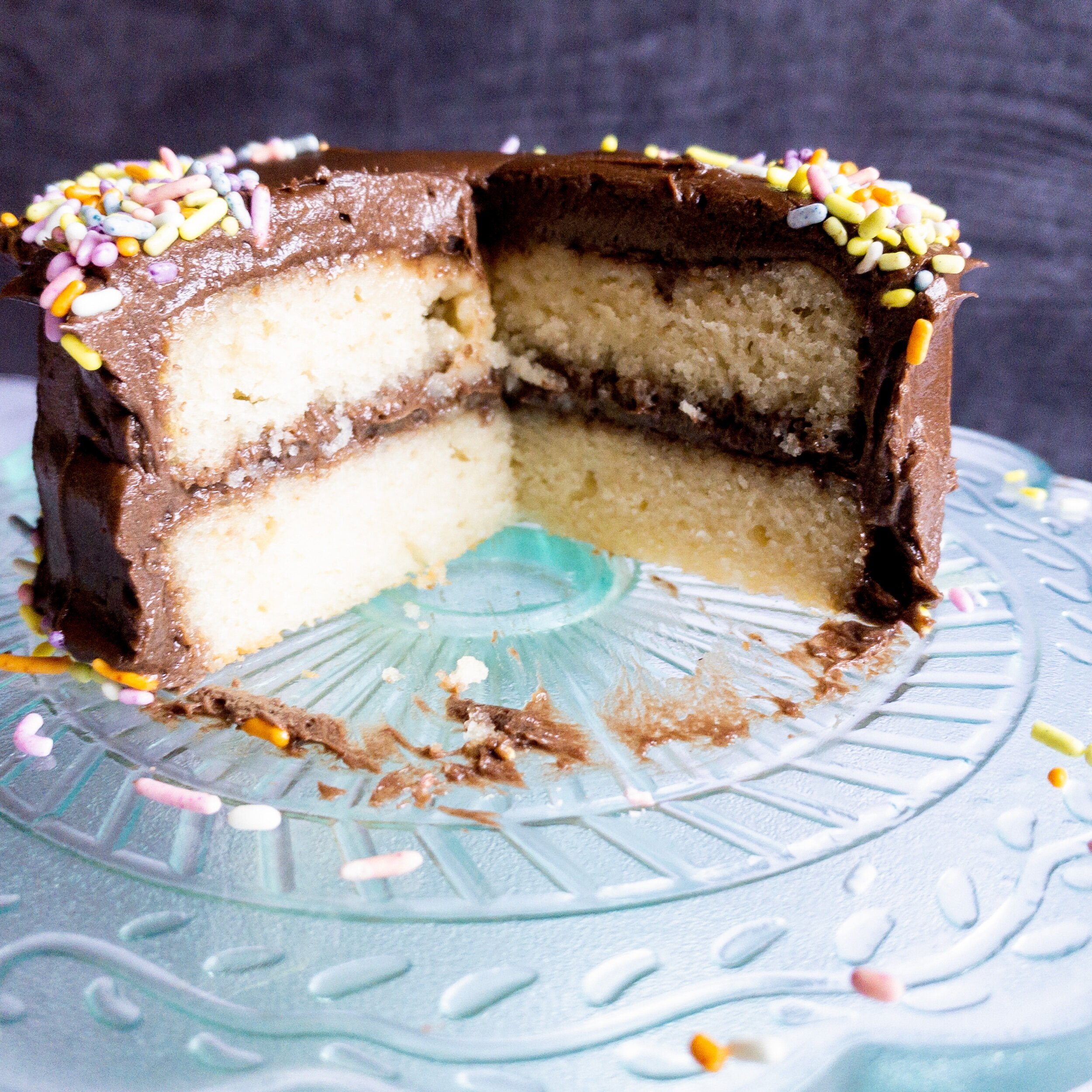 Mini Classic Birthday Cake — Poetry & Pies