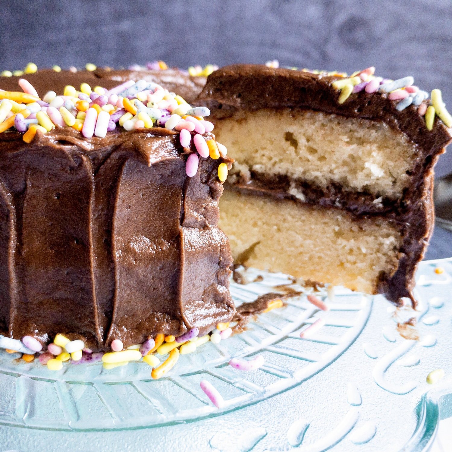 Mini Classic Birthday Cake — Poetry & Pies