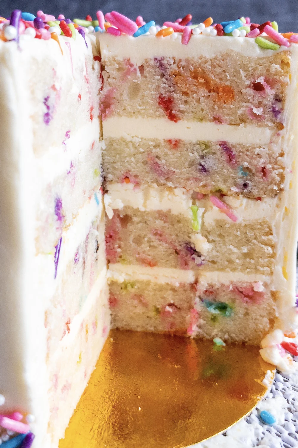 Bakery Style Vanilla Cake — Poetry & Pies