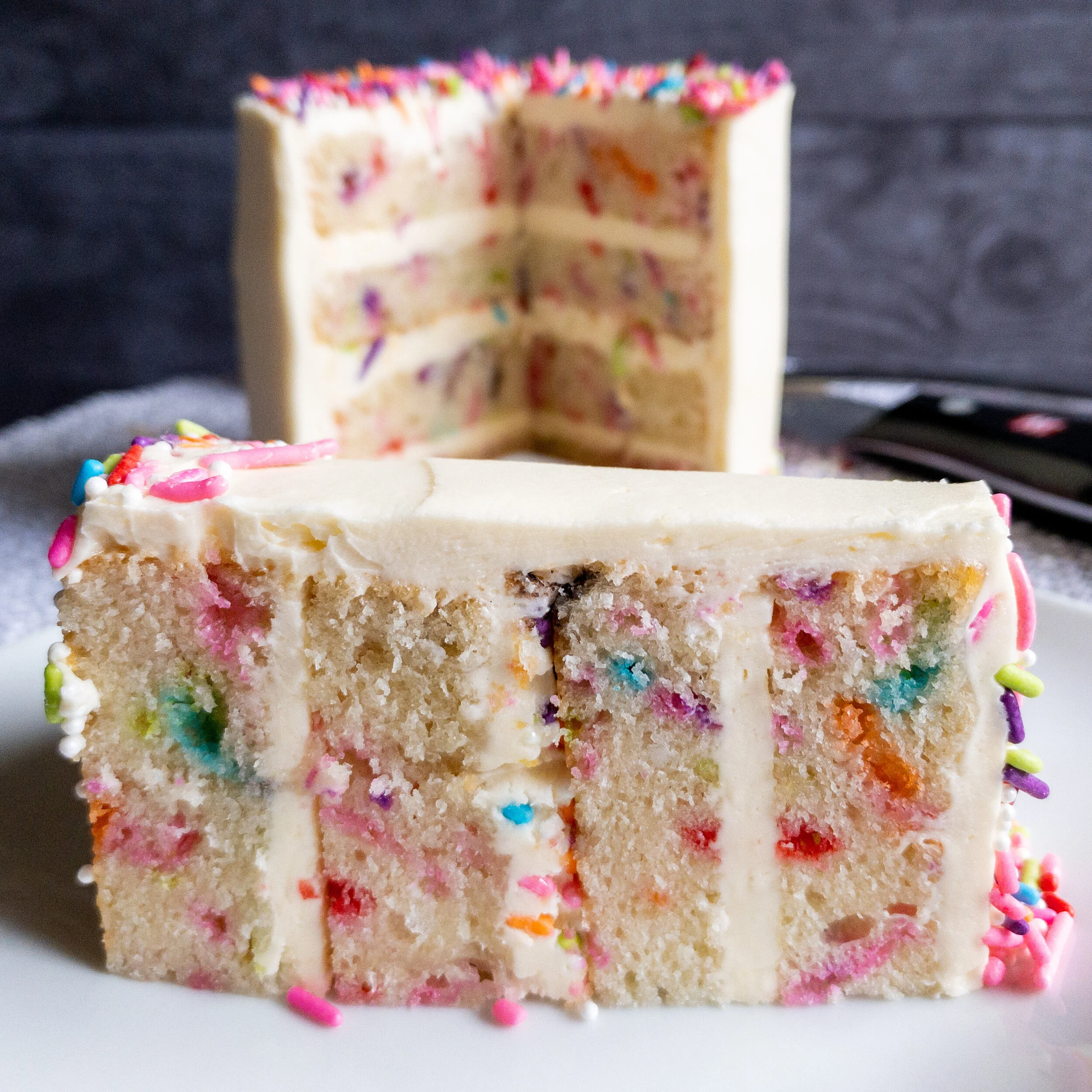 Bakery Style Vanilla Cake — Poetry & Pies