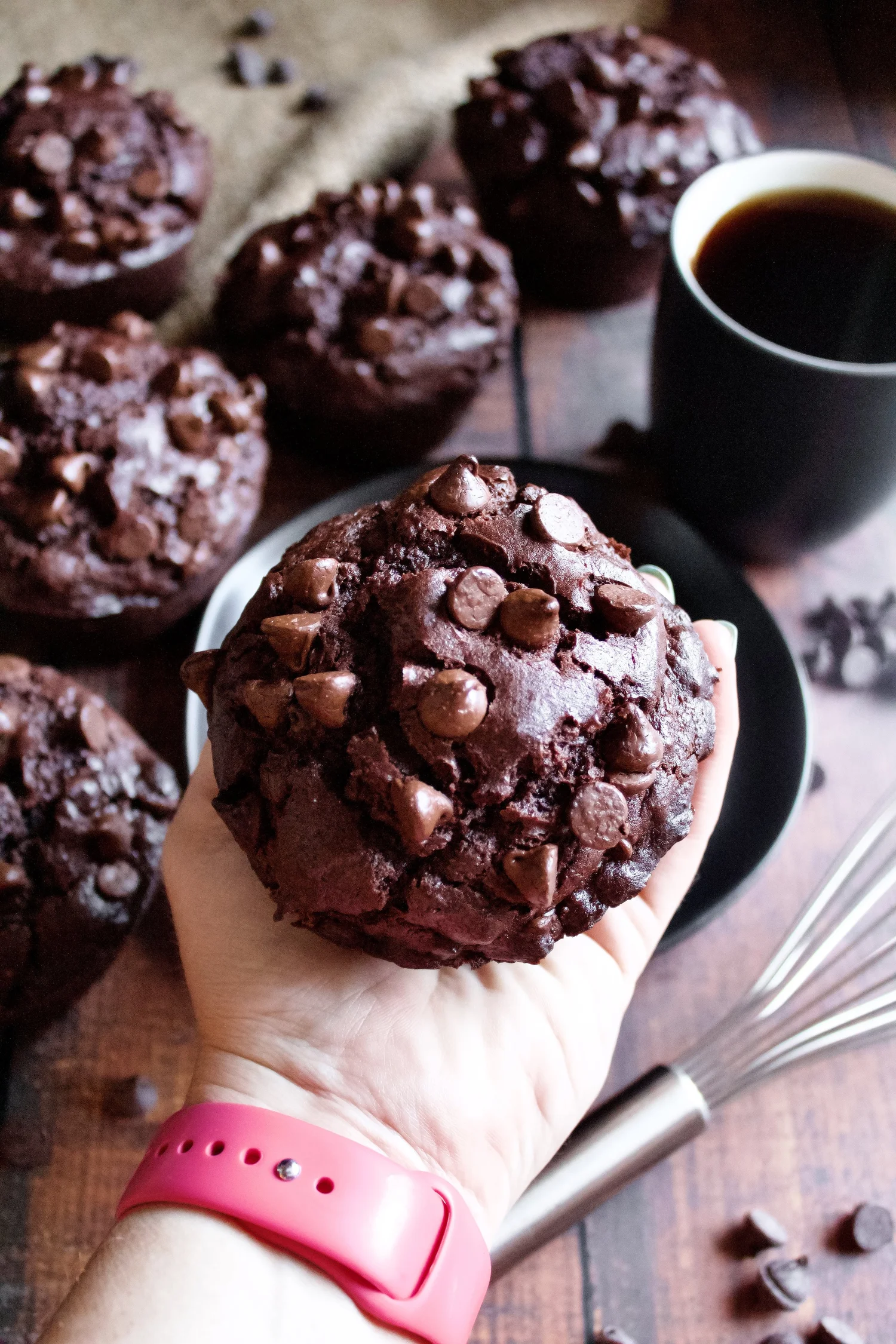 Bakery Style Double Chocolate Muffins — Poetry & Pies