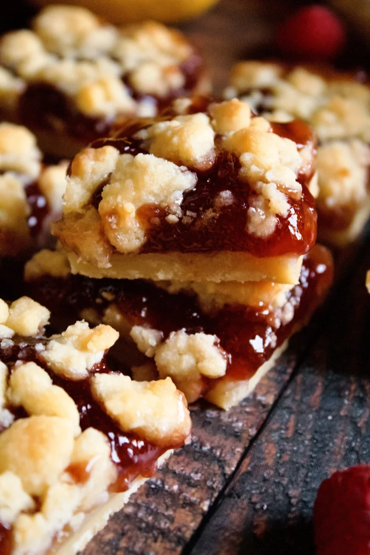 Lemon Raspberry Crumble Bars — Poetry & Pies