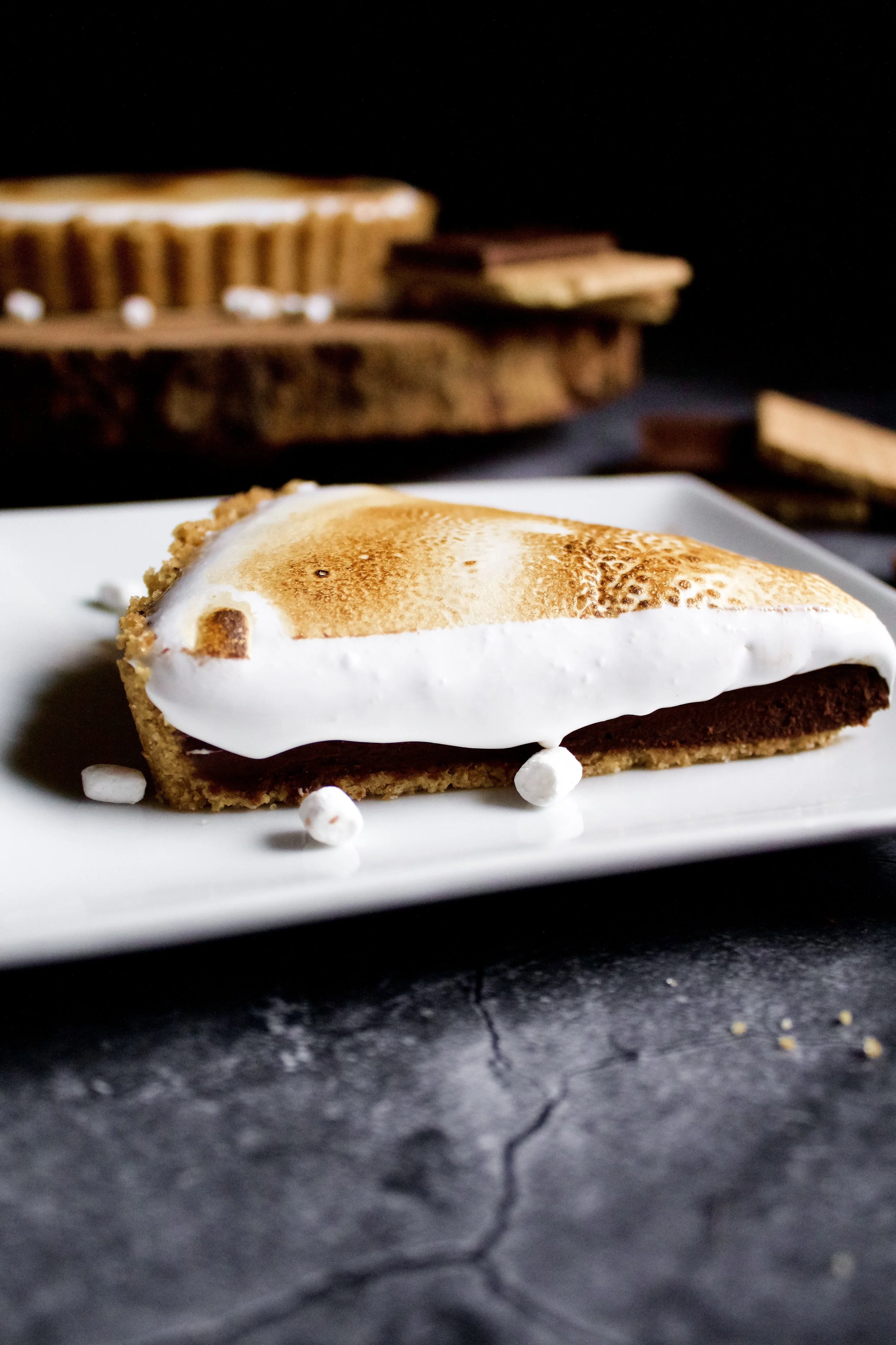 Toasted S'mores Tart — Poetry & Pies