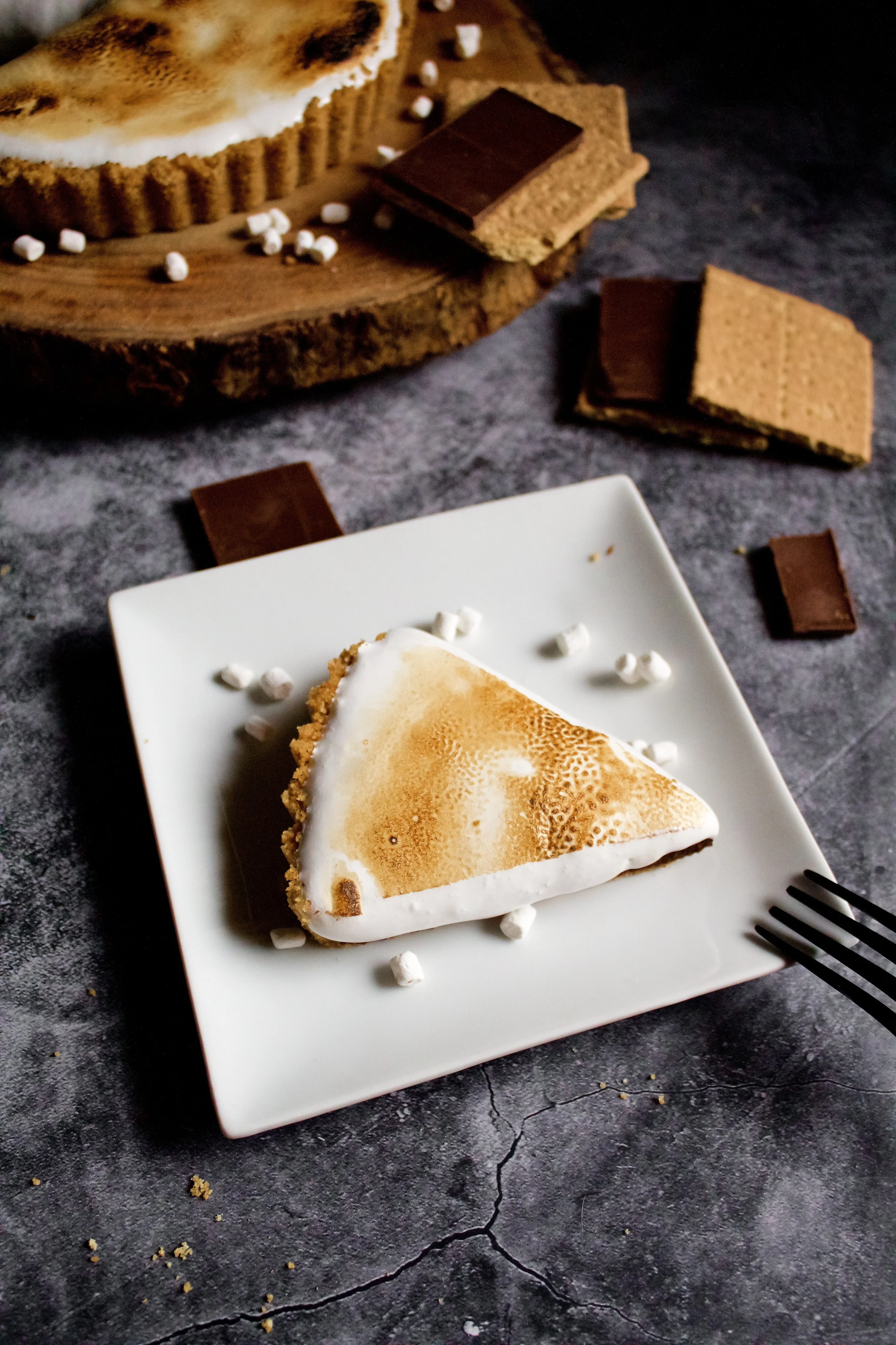 Toasted S'mores Tart — Poetry & Pies