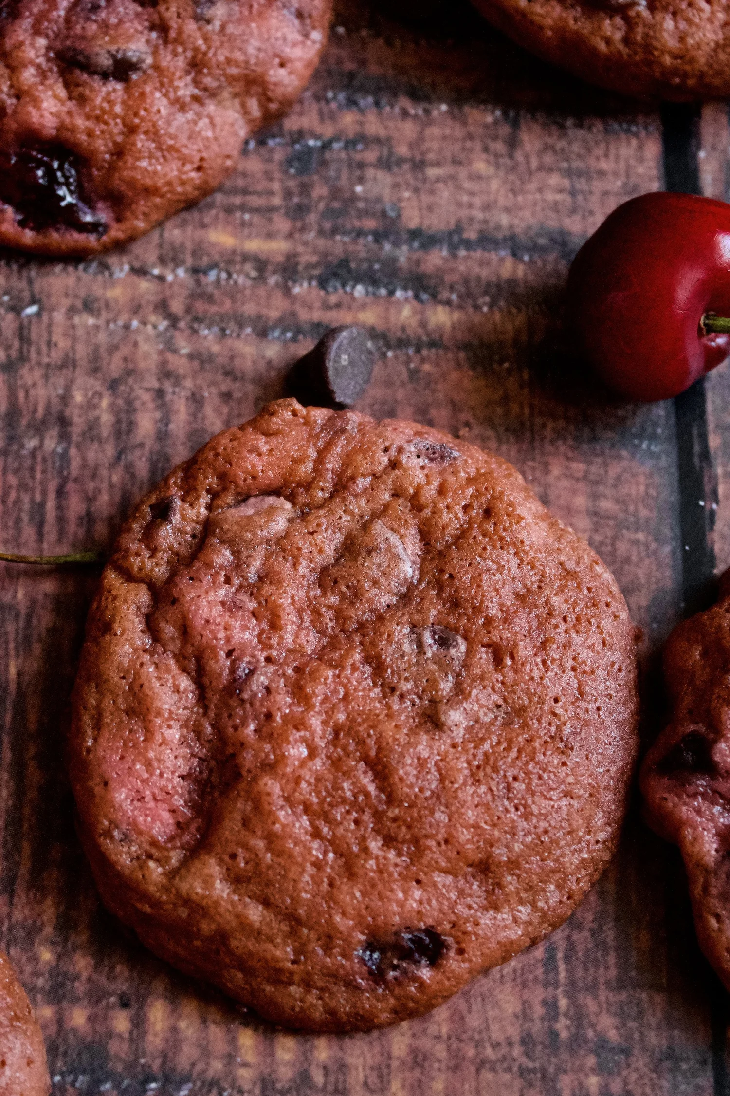 Cherry Chocolate Chip Cookies — Poetry & Pies