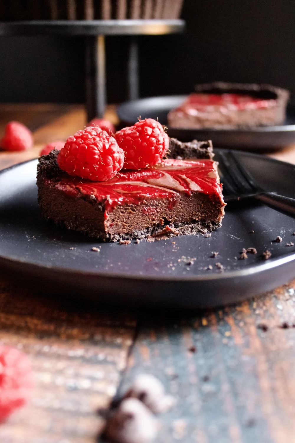 Dark Chocolate Raspberry Tart — Poetry & Pies