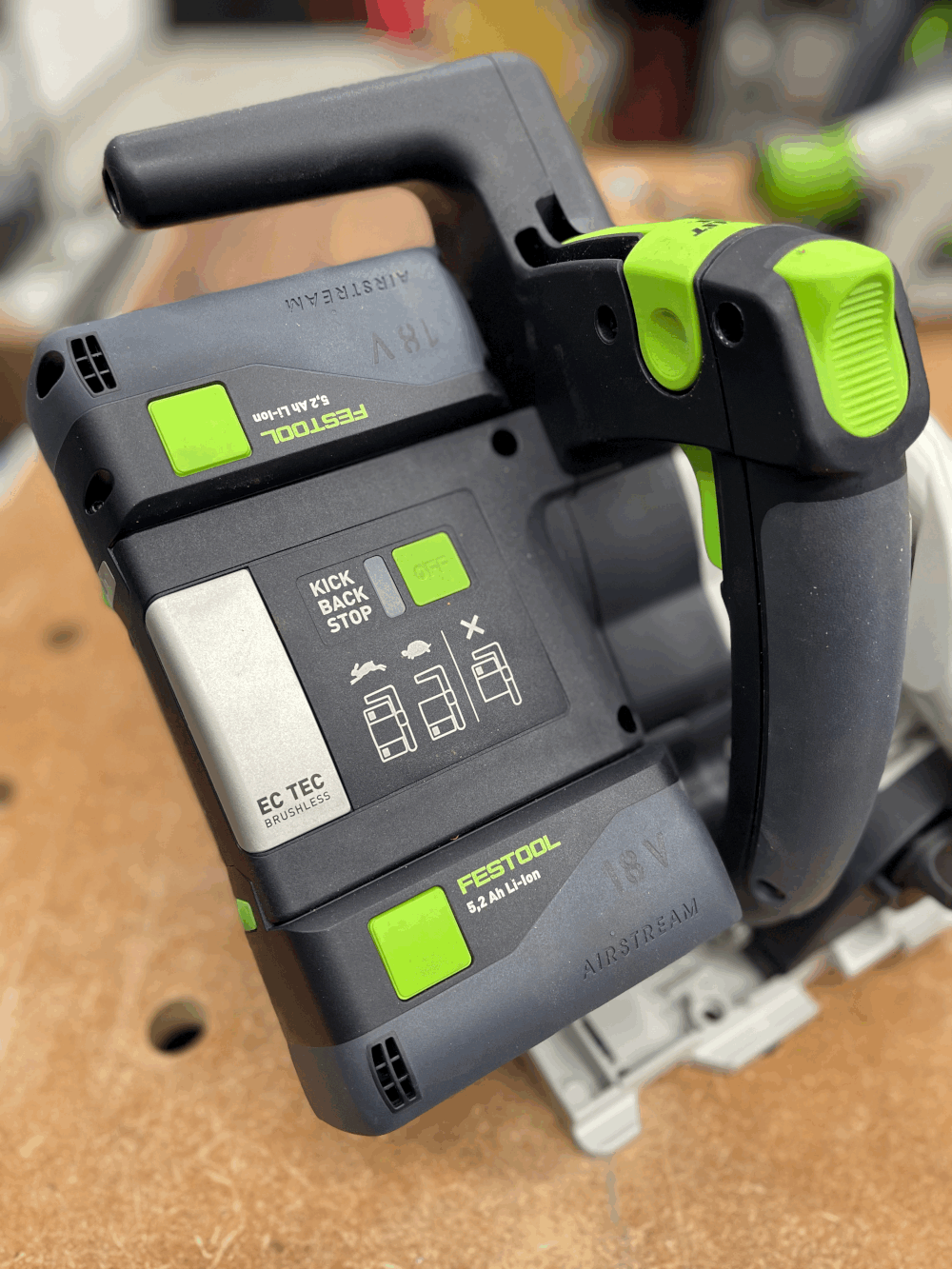 First Impressions of the Festool TSC 55 KEB — Bent’s Woodworking