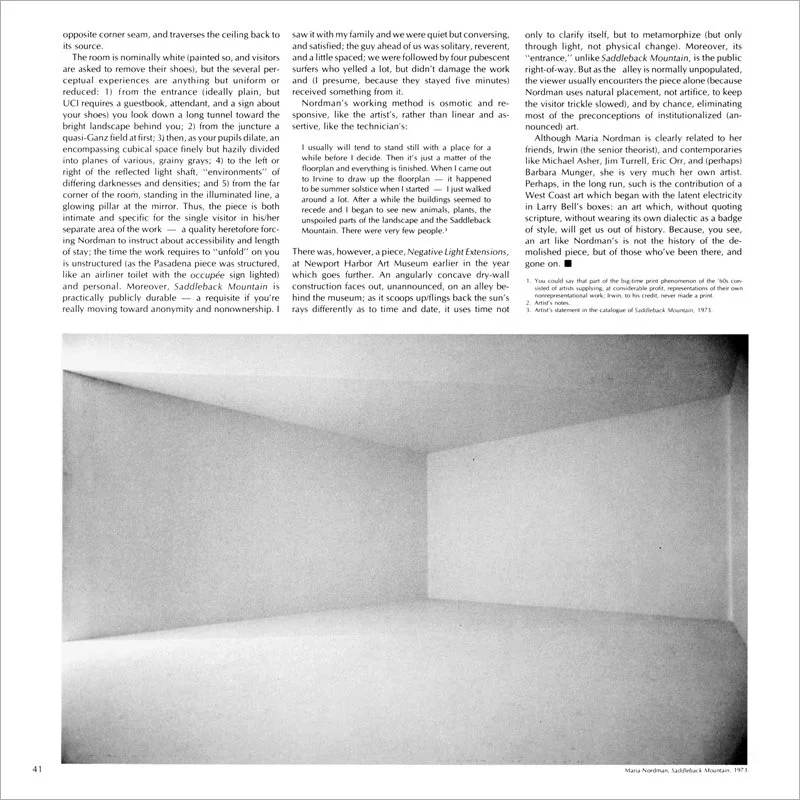 PLATFORM: The Nature of Perception: Richard Neutra and Maria Nordman