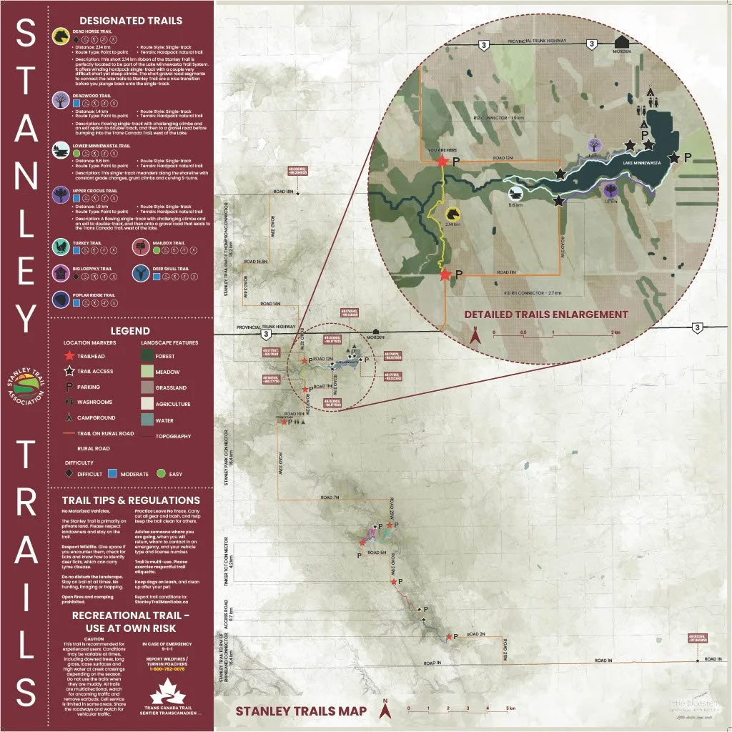 Trailhead Maps — Stanley Trail Association