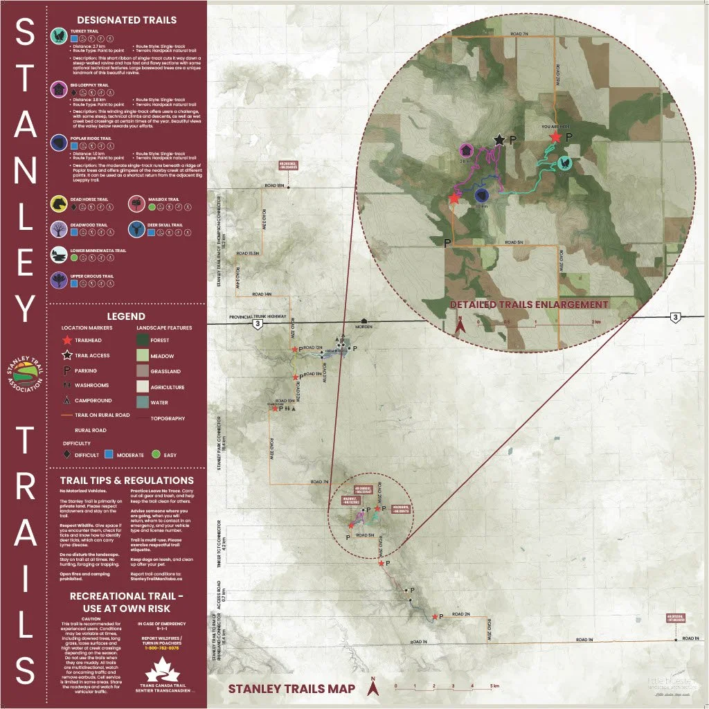 Trailhead Maps — Stanley Trail Association