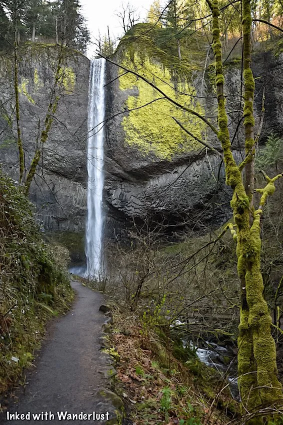 Latourell Falls: A Stunning Waterfall Near Portland Oregon — Inked with ...