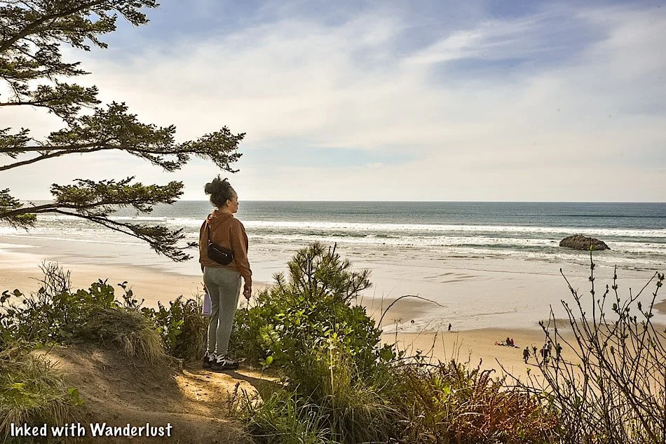 Hug Point Waterfall and Sea Caves: How To Get There, Timing The Tide ...