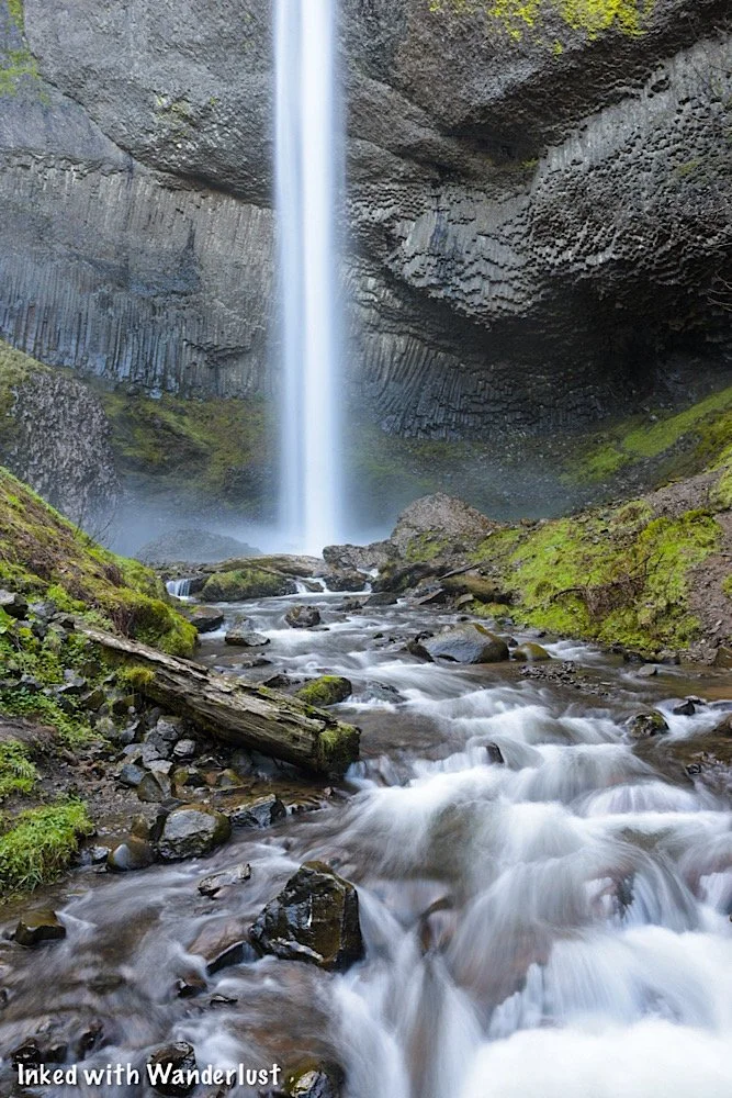 Latourell Falls: A Stunning Waterfall Near Portland Oregon — Inked with ...