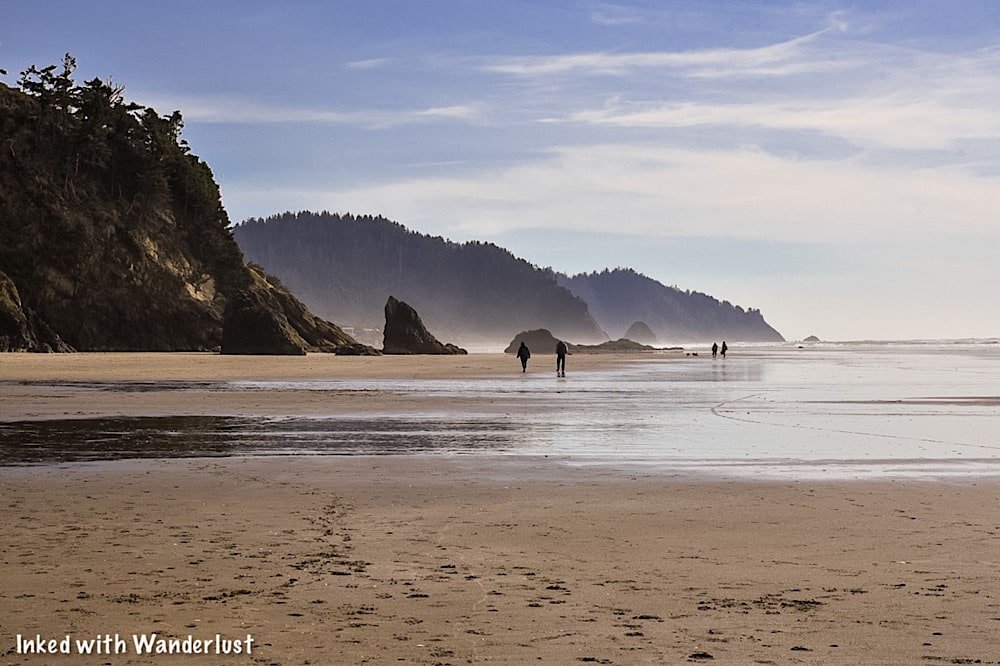 Hug Point Waterfall and Sea Caves: How To Get There, Timing The Tide ...