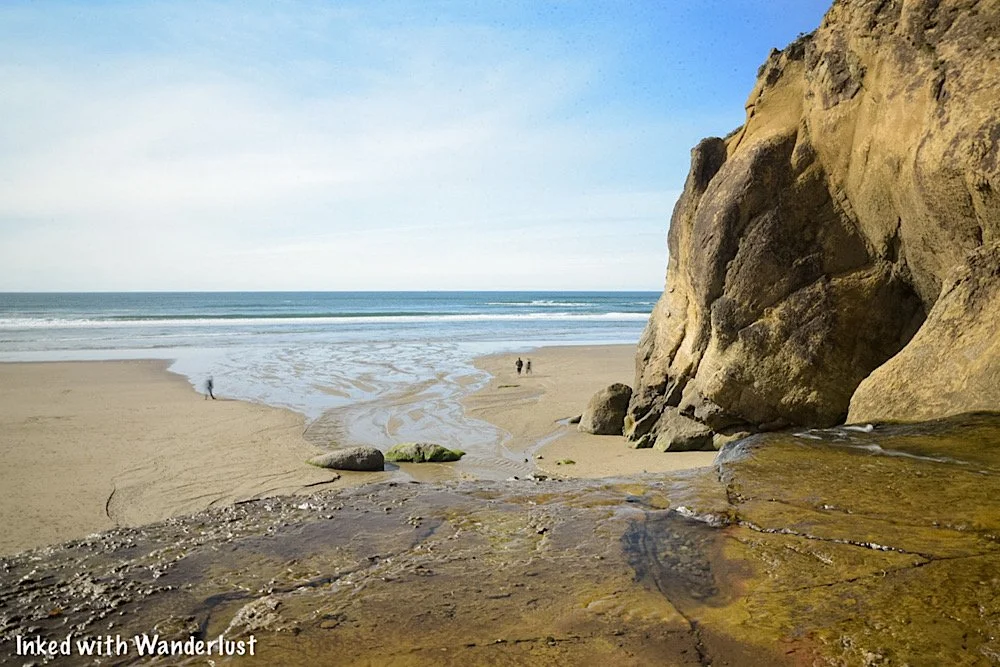 Hug Point Waterfall and Sea Caves: How To Get There, Timing The Tide ...