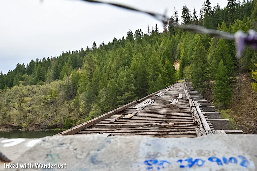 How To Visit the Stand by Me Bridge in Burney — Inked with Wanderlust