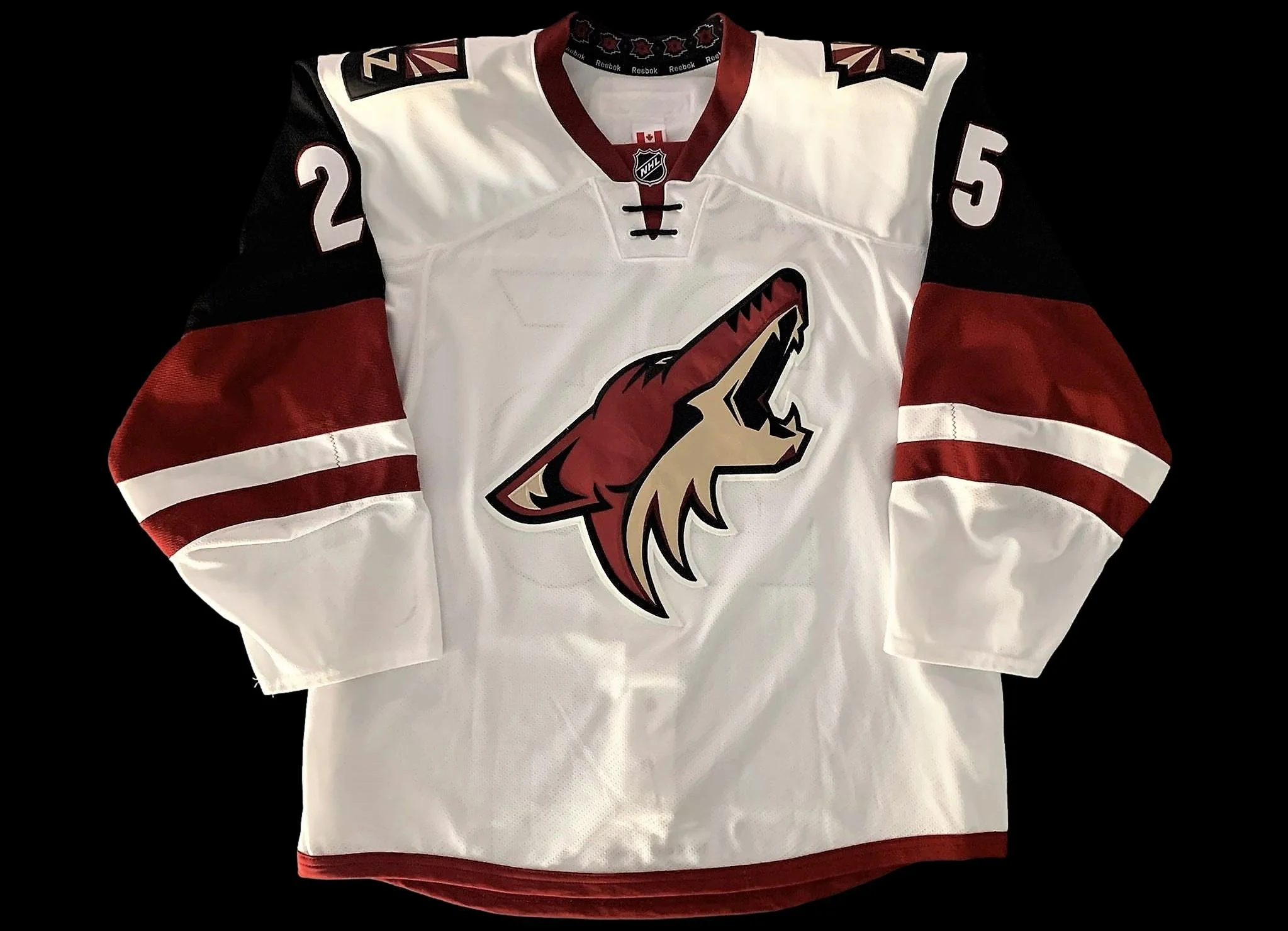 Philip Samuelsson 2015-2016 Arizona Coyotes White Set 1 Game Worn ...