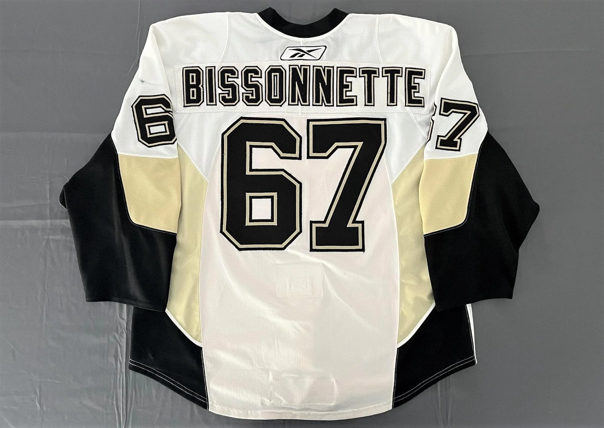 Paul Bissonnette 2008-2009 Pittsburgh Penguins White Set 1 (NHL ...