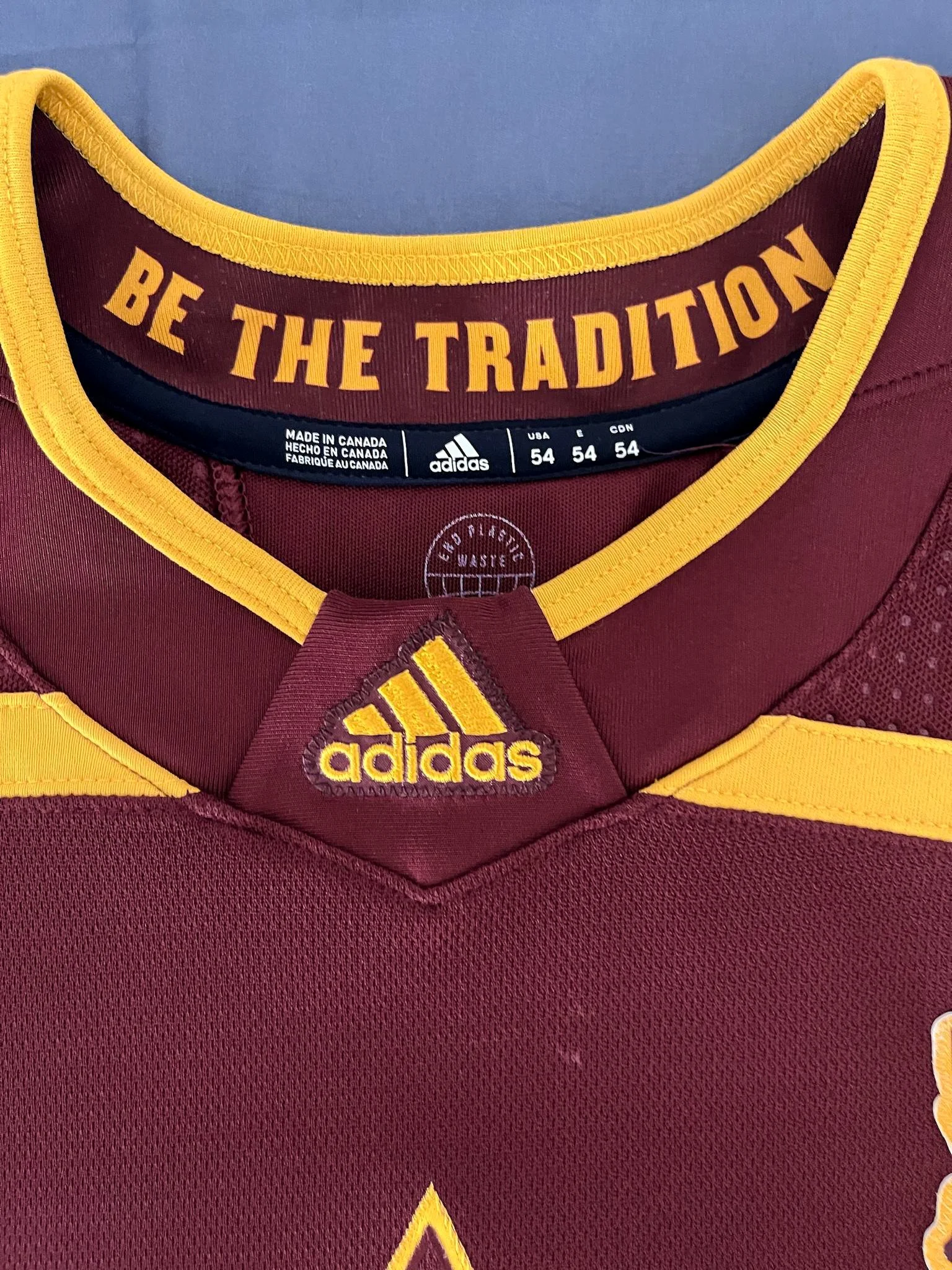 Josh Doan 2021-2022 & 2022-2023 Arizona State Sun Devils Hockey Maroon ...