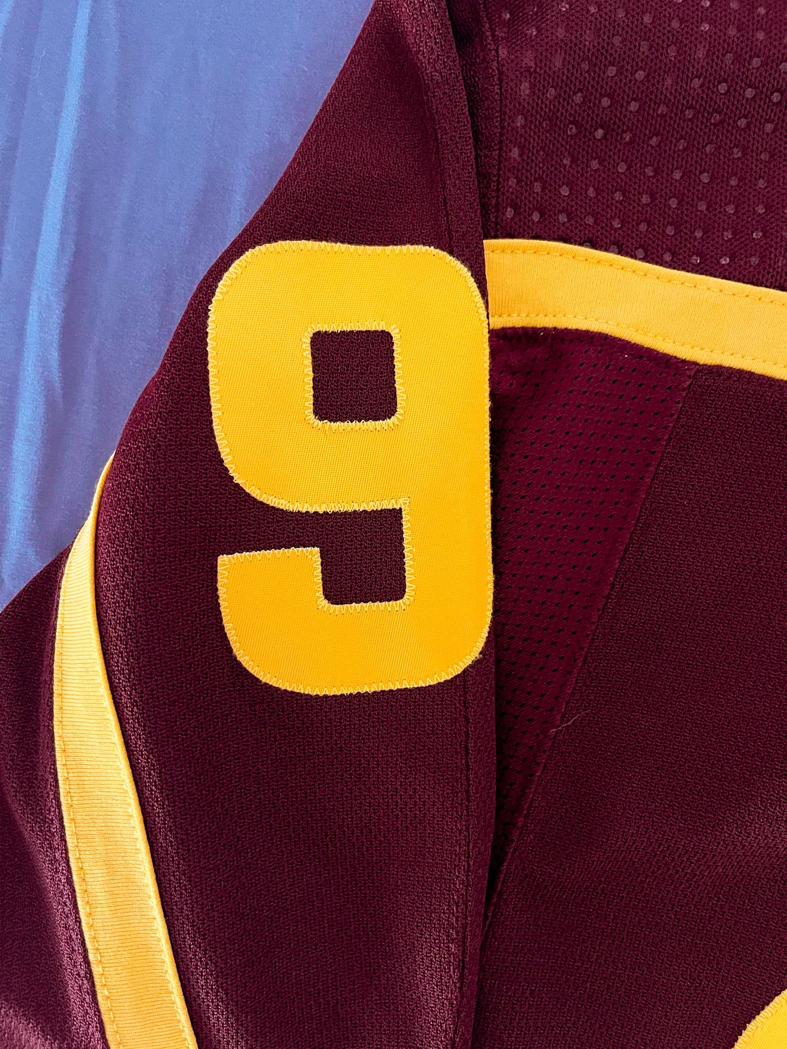 Josh Doan 2021-2022 & 2022-2023 Arizona State Sun Devils Hockey Maroon ...