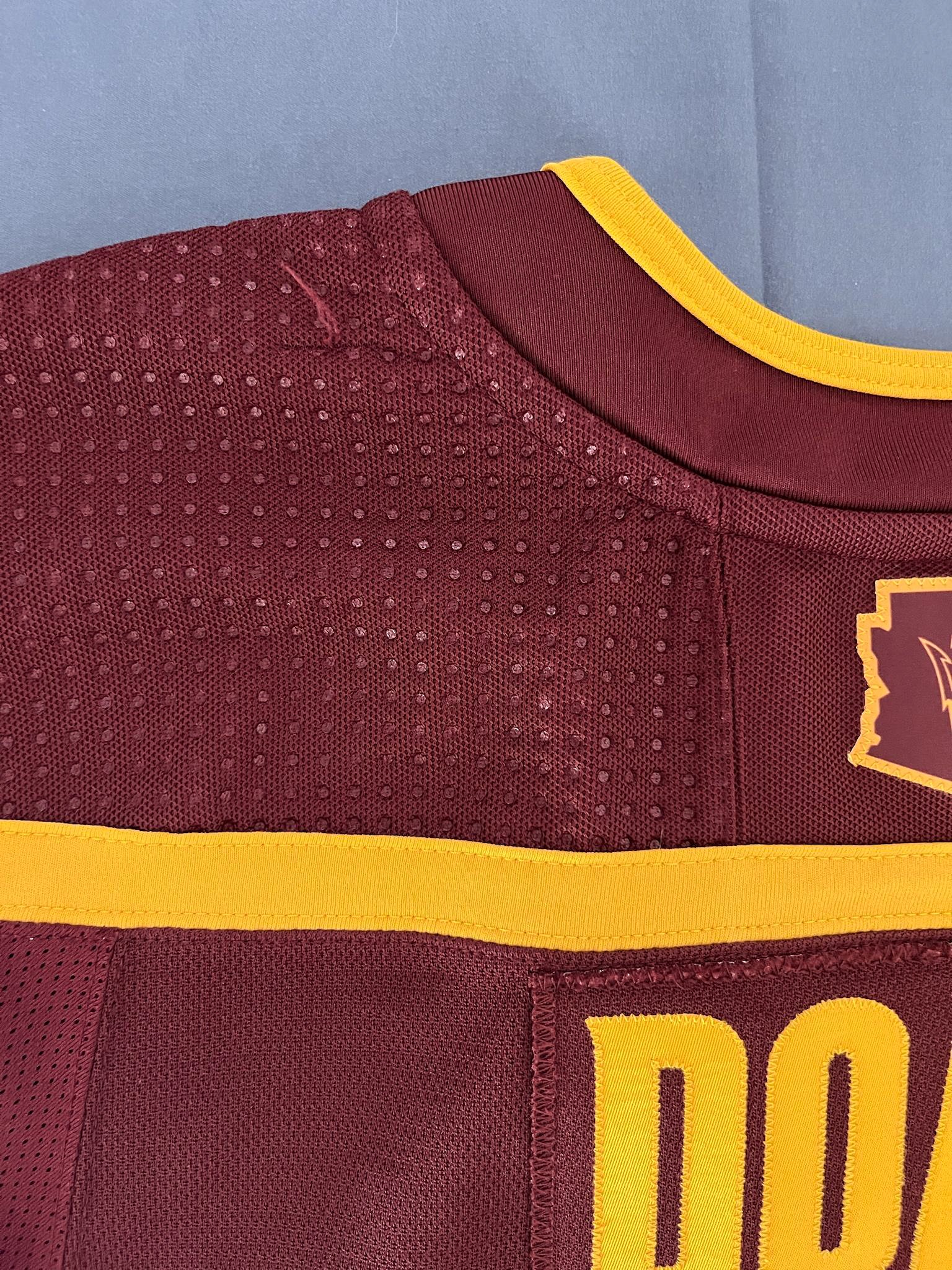 Josh Doan 2021-2022 & 2022-2023 Arizona State Sun Devils Hockey Maroon ...