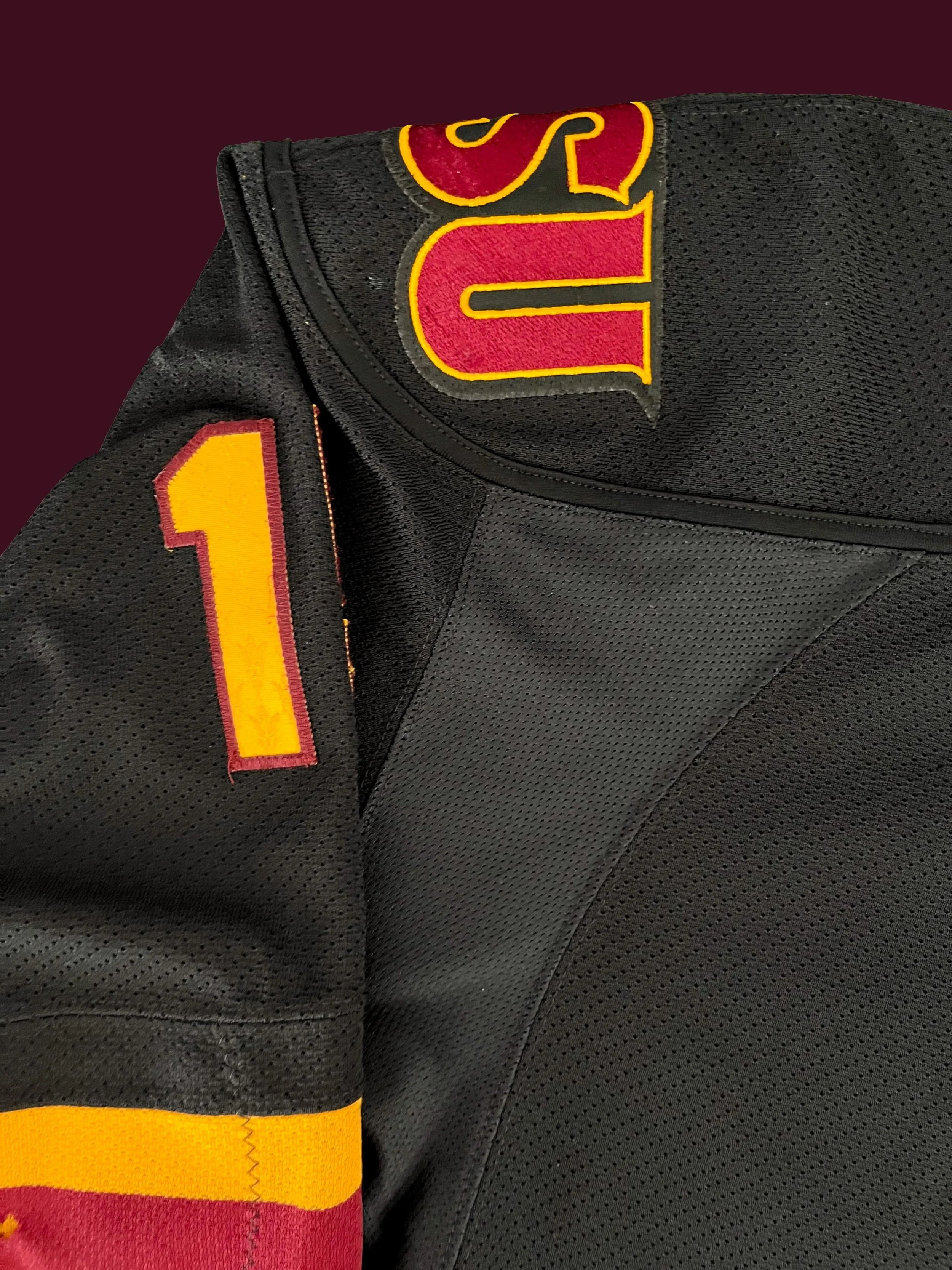 Wade Murphy 2016-2017 Arizona State Sun Devils Hockey Black Set Game ...