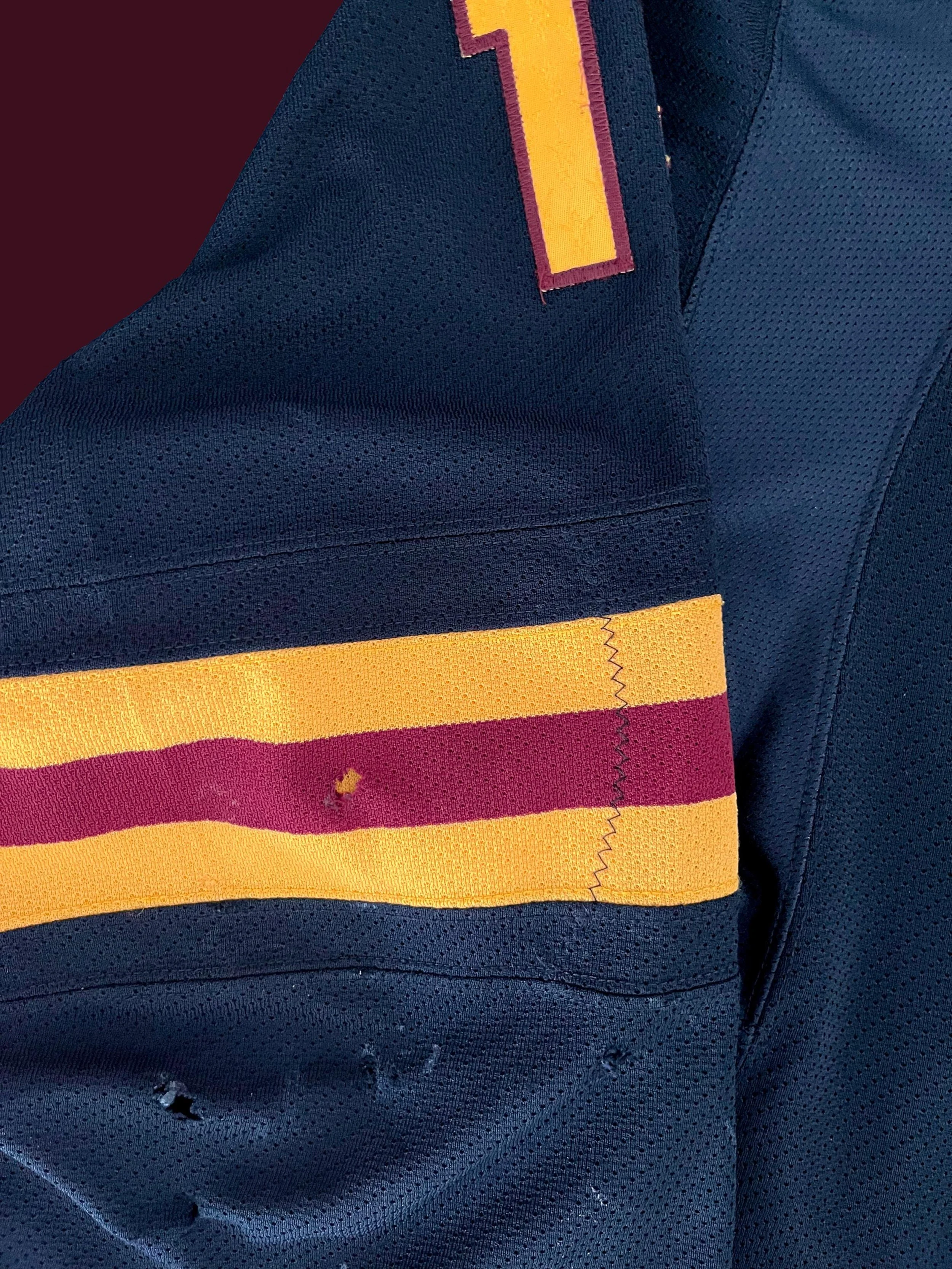 Wade Murphy 2016-2017 Arizona State Sun Devils Hockey Black Set Game ...