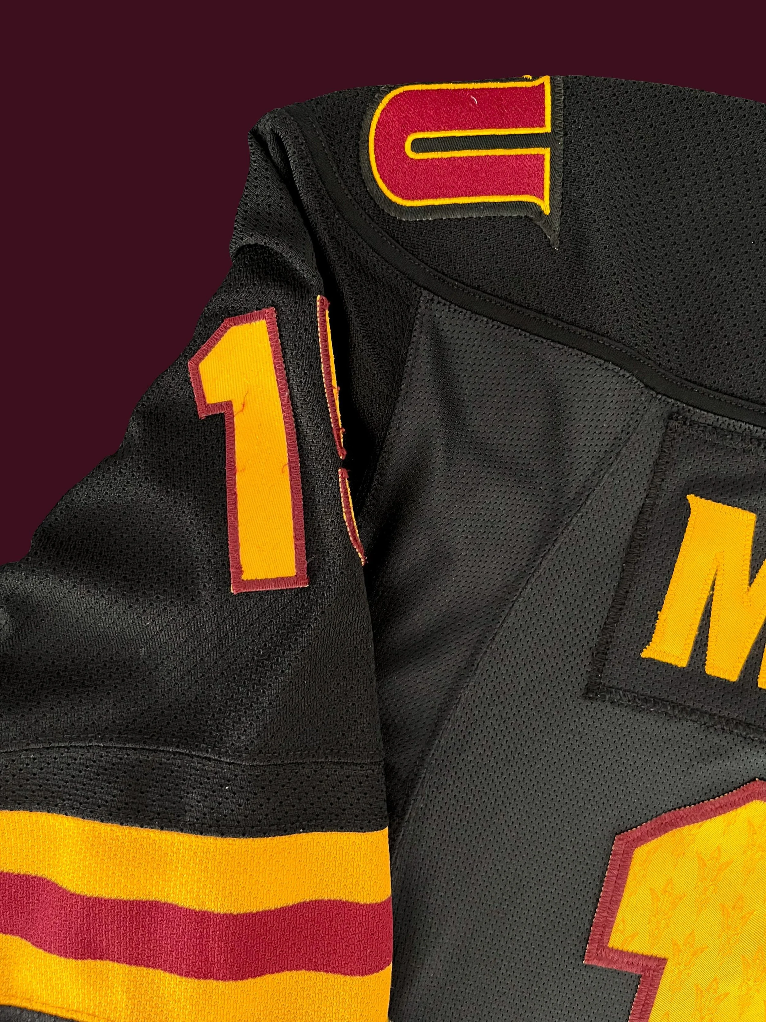 Wade Murphy 2016-2017 Arizona State Sun Devils Hockey Black Set Game ...