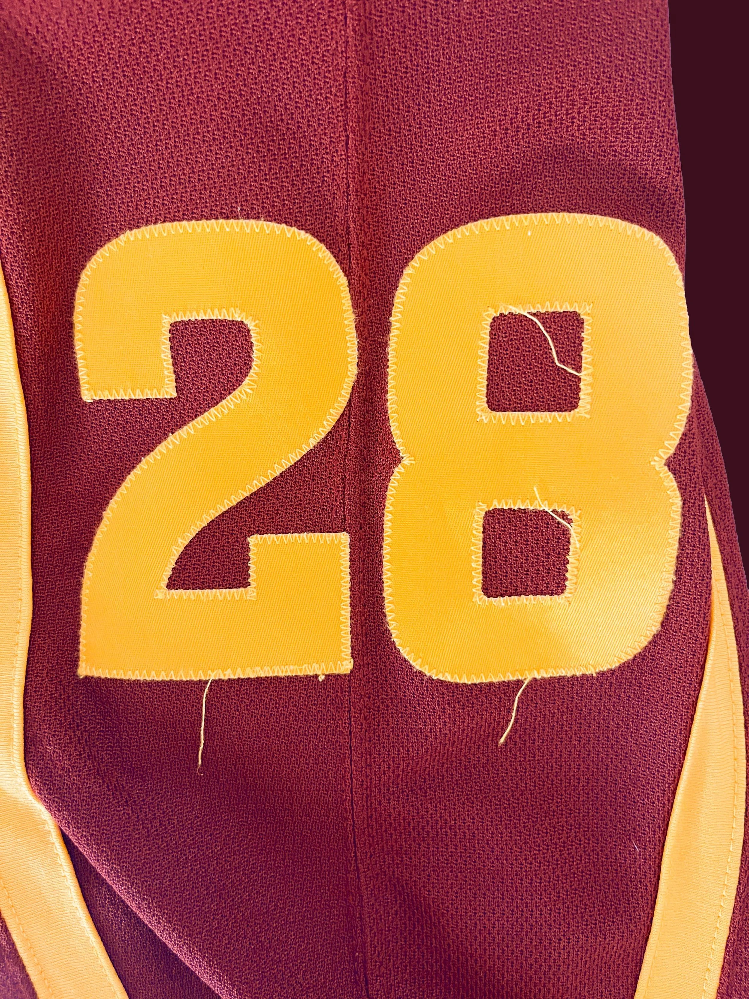 Matthew Kopperud 2021-2023 Arizona State Sun Devils Hockey Maroon Set Game Worn Jersey — Desert ...