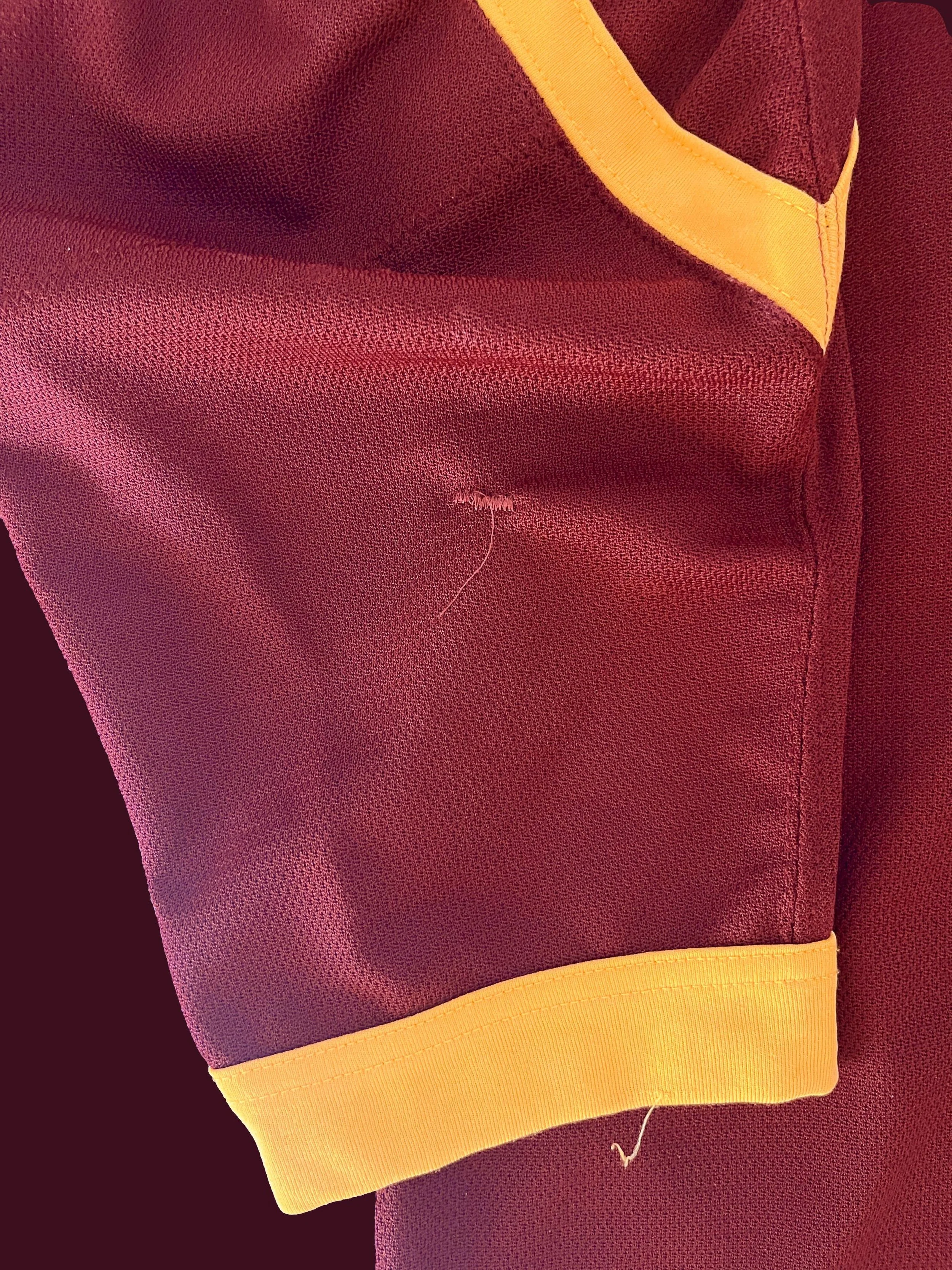 Matthew Kopperud 2021-2023 Arizona State Sun Devils Hockey Maroon Set Game Worn Jersey — Desert ...