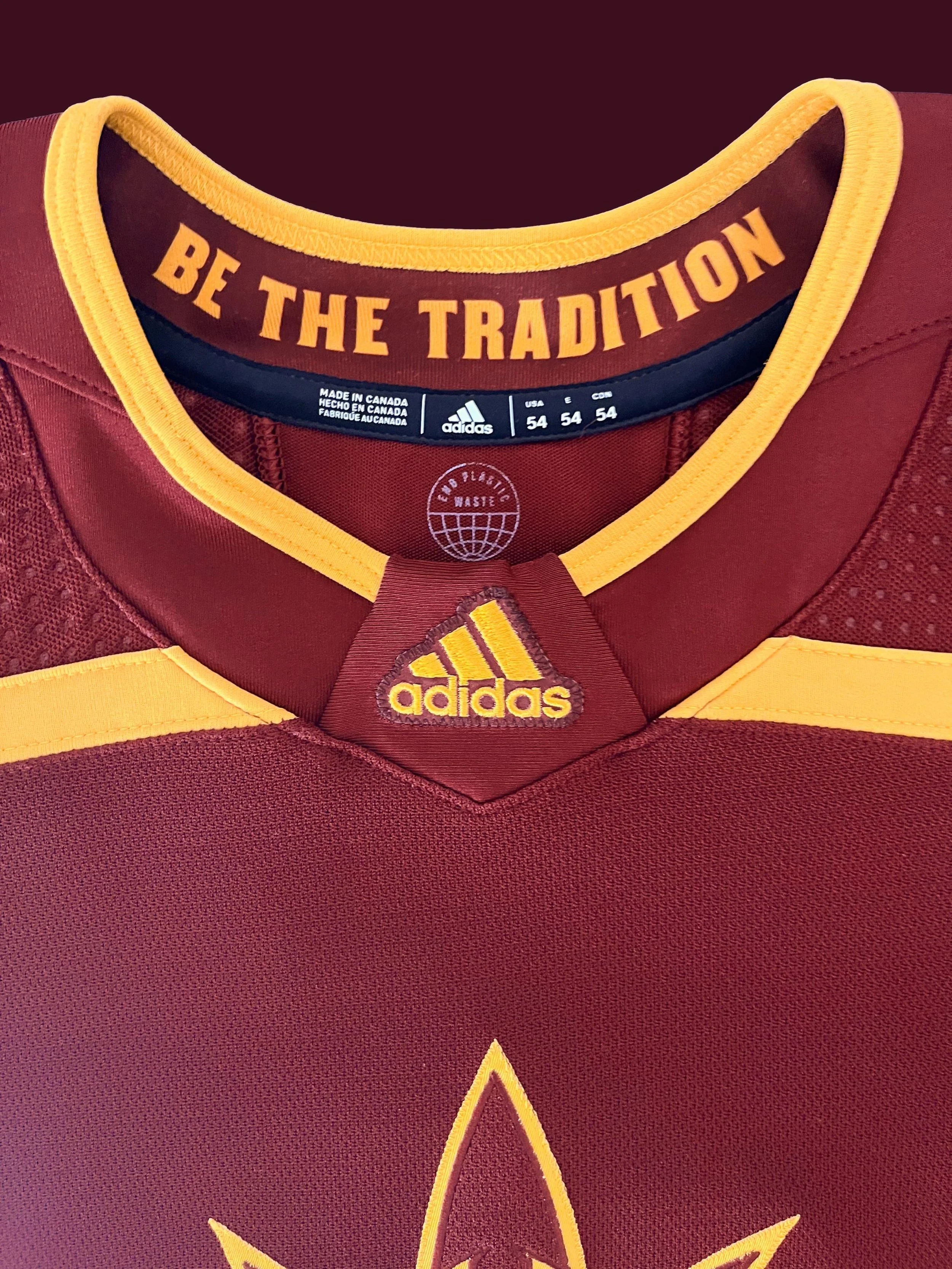 Matthew Kopperud 2021-2023 Arizona State Sun Devils Hockey Maroon Set Game Worn Jersey — Desert ...