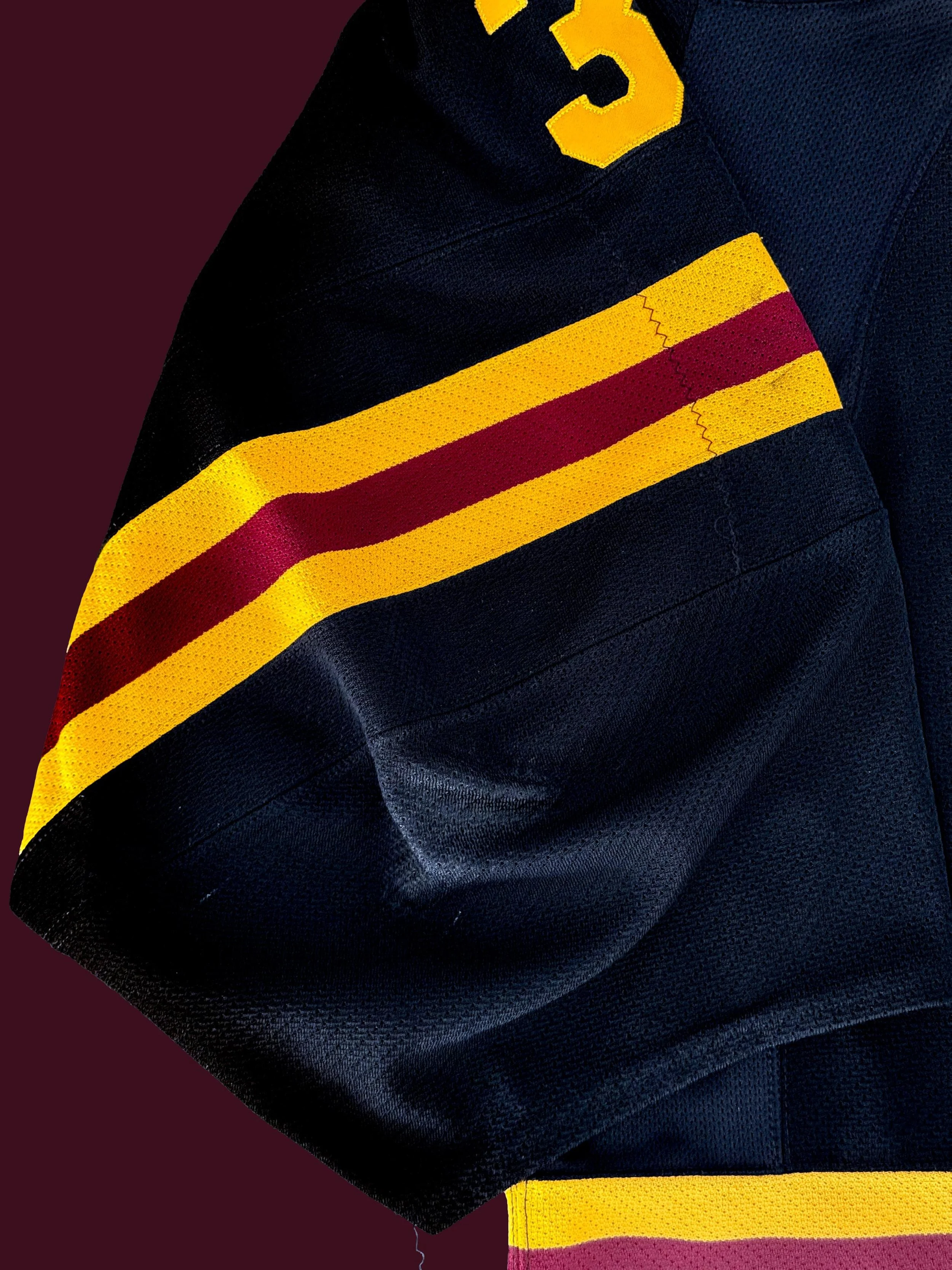 Joey Daccord 2017-2018 Arizona State Sun Devils Hockey Black Set Game ...