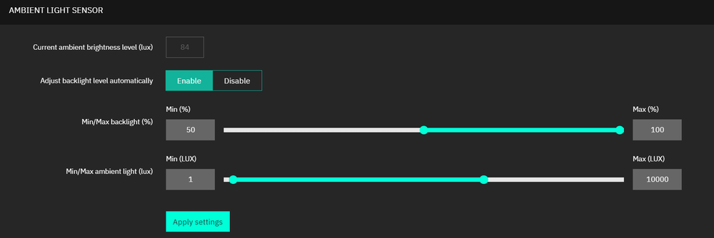 Ambient Light Adaptation in Outdoor Digital Signage — Infinitus