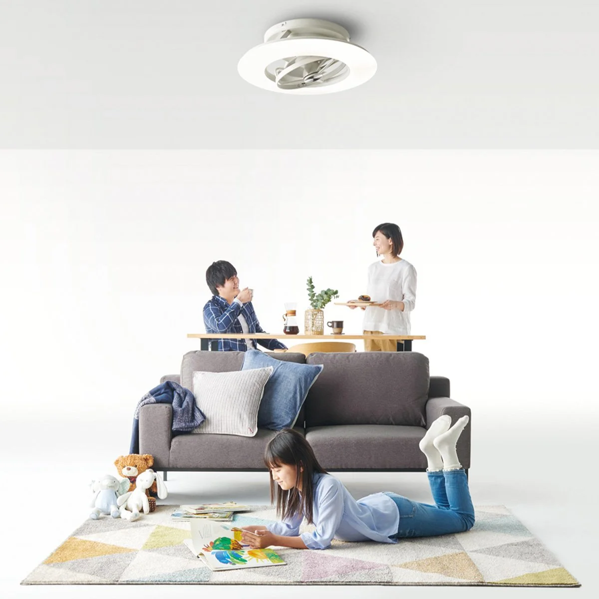 Circulight - Ceiling Fan 日本時尚天花風扇燈