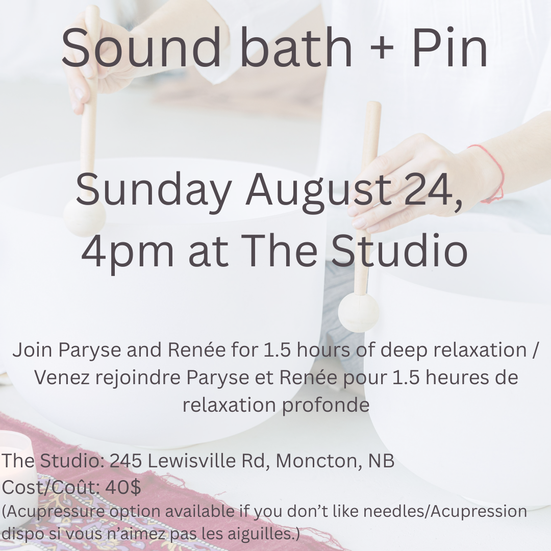 Sound Bath + Pin — Dr Renée Purdy ND