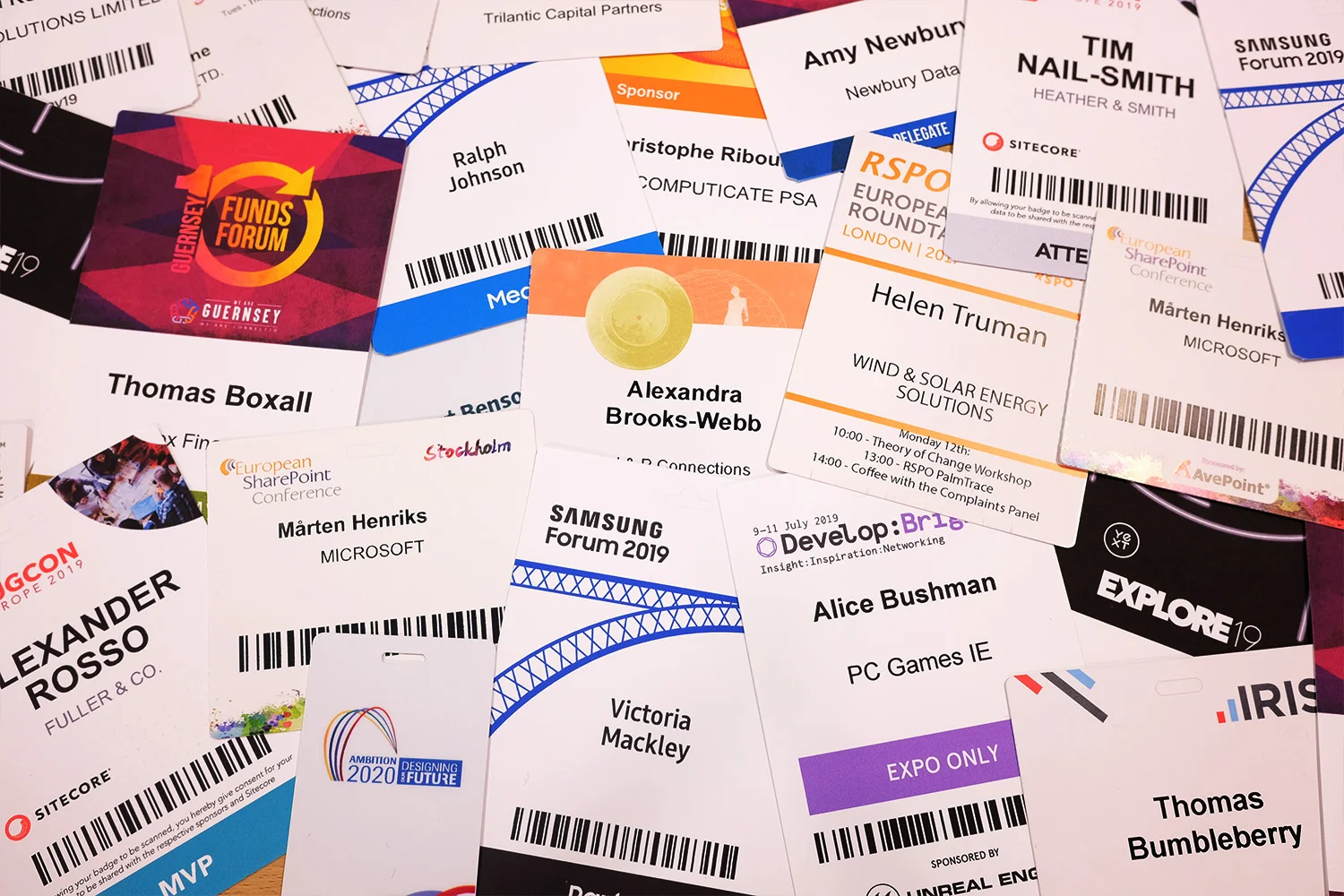 Event and Exhibition Badge Printing - Event Connections