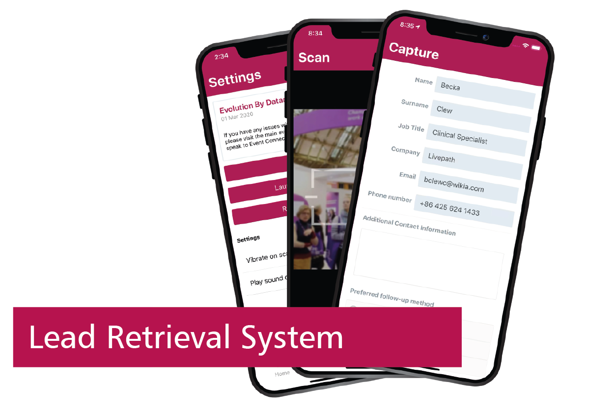 Exhibitor Lead Retrieval - Event Connections