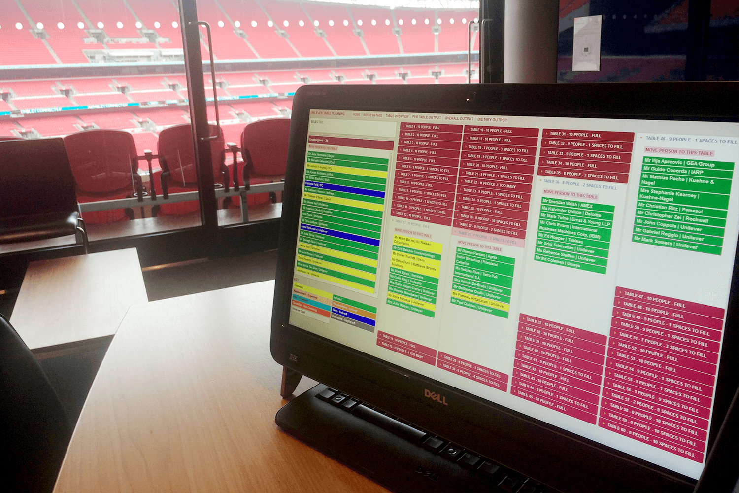 Dynamic Table & Seating Planning - Event Connections
