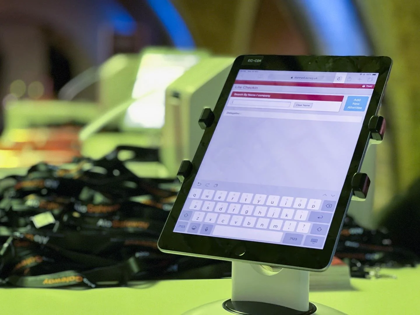 iPad Check-in for Events - Event Connections