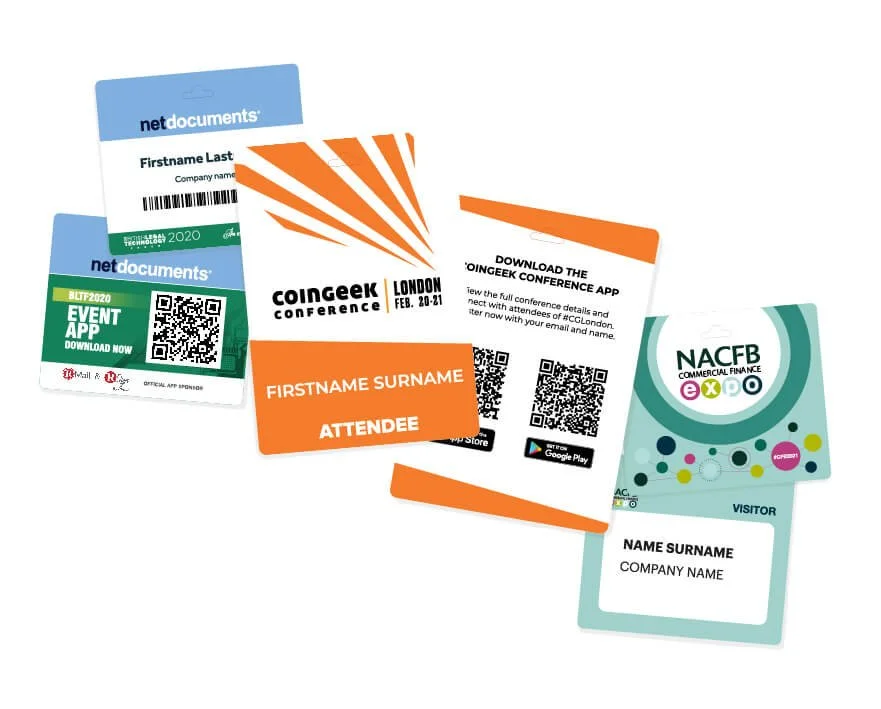 Exhibition and Event Badge Printing Solutions - Event Connections